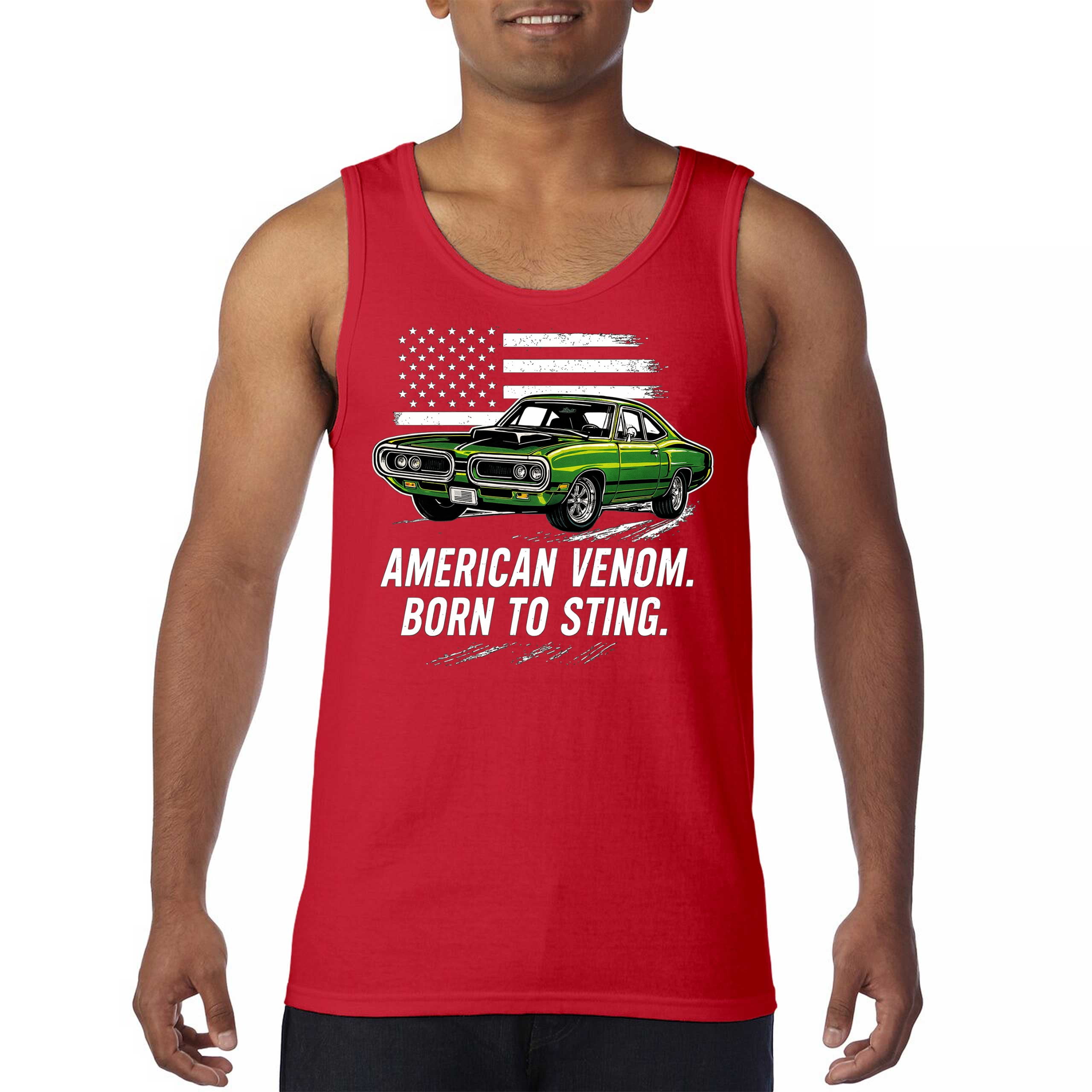 American Venom Muscle Car Tank Top RT Street Racing V8 V12 Perfomance ...