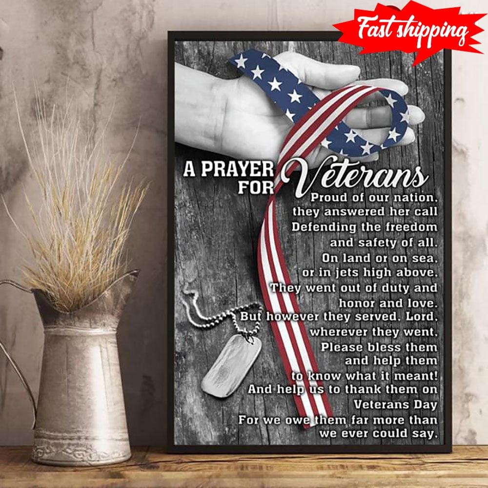American Veteran A Prayer For Veterans Proud Of Our Nation They ...