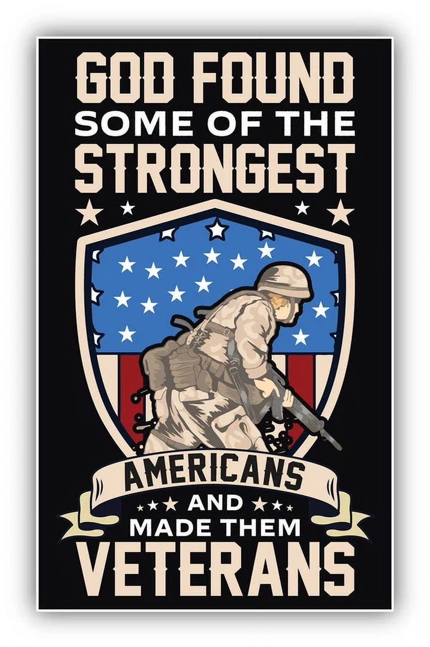 American Veterans Slogan Sticker Phone Decal Water Bottle Stickers Car ...