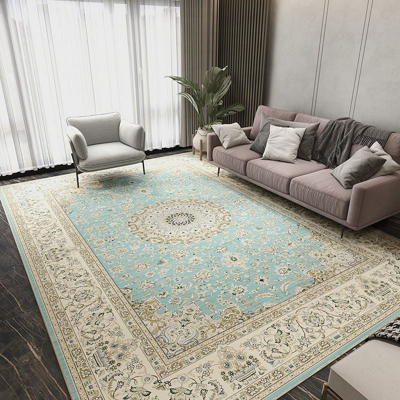 American Vintage Large Carpet for Living Room 160x230cm Classic Design ...