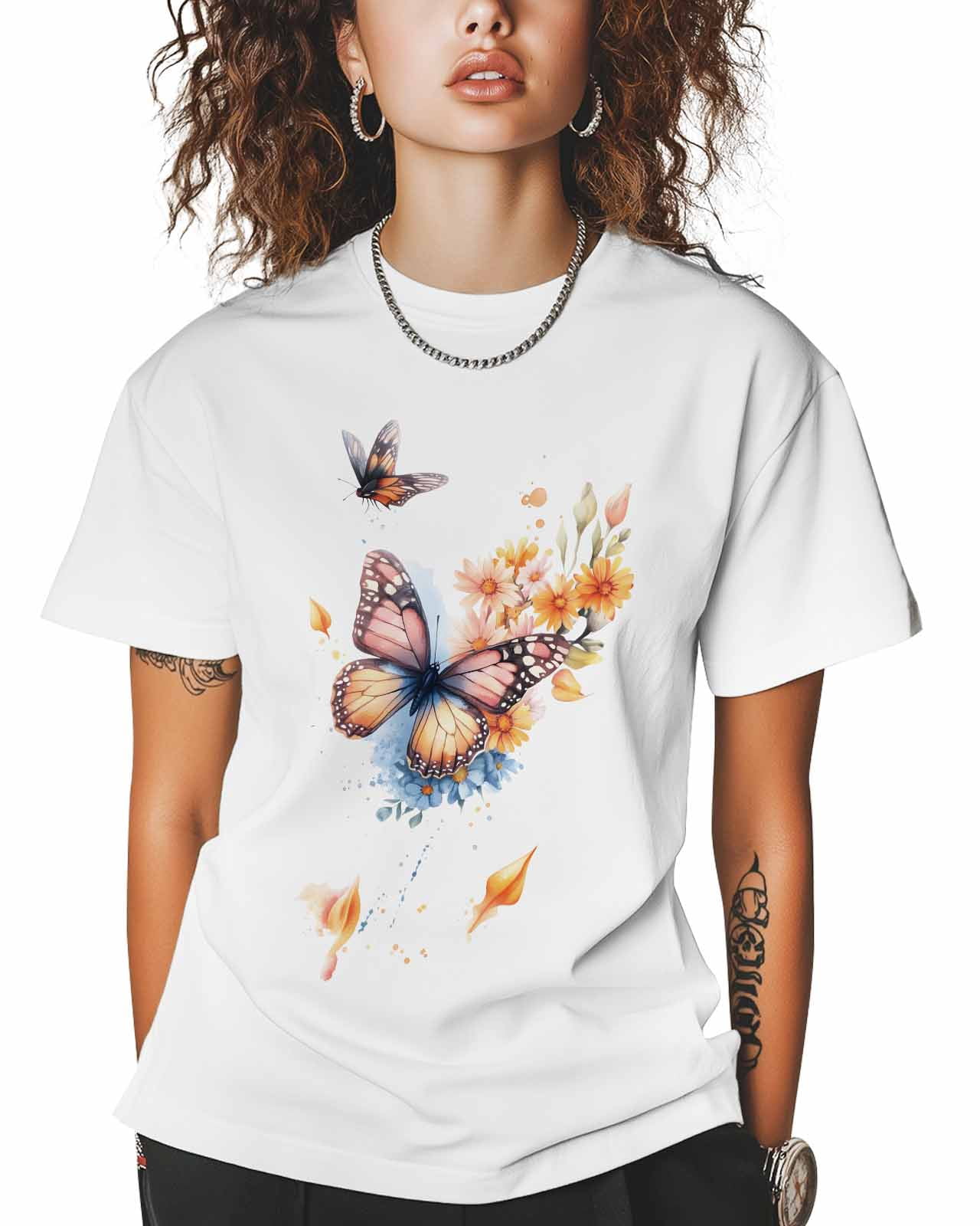 American Vintage T Shirts for Women Short Sleeve Cotton Crewneck T ...