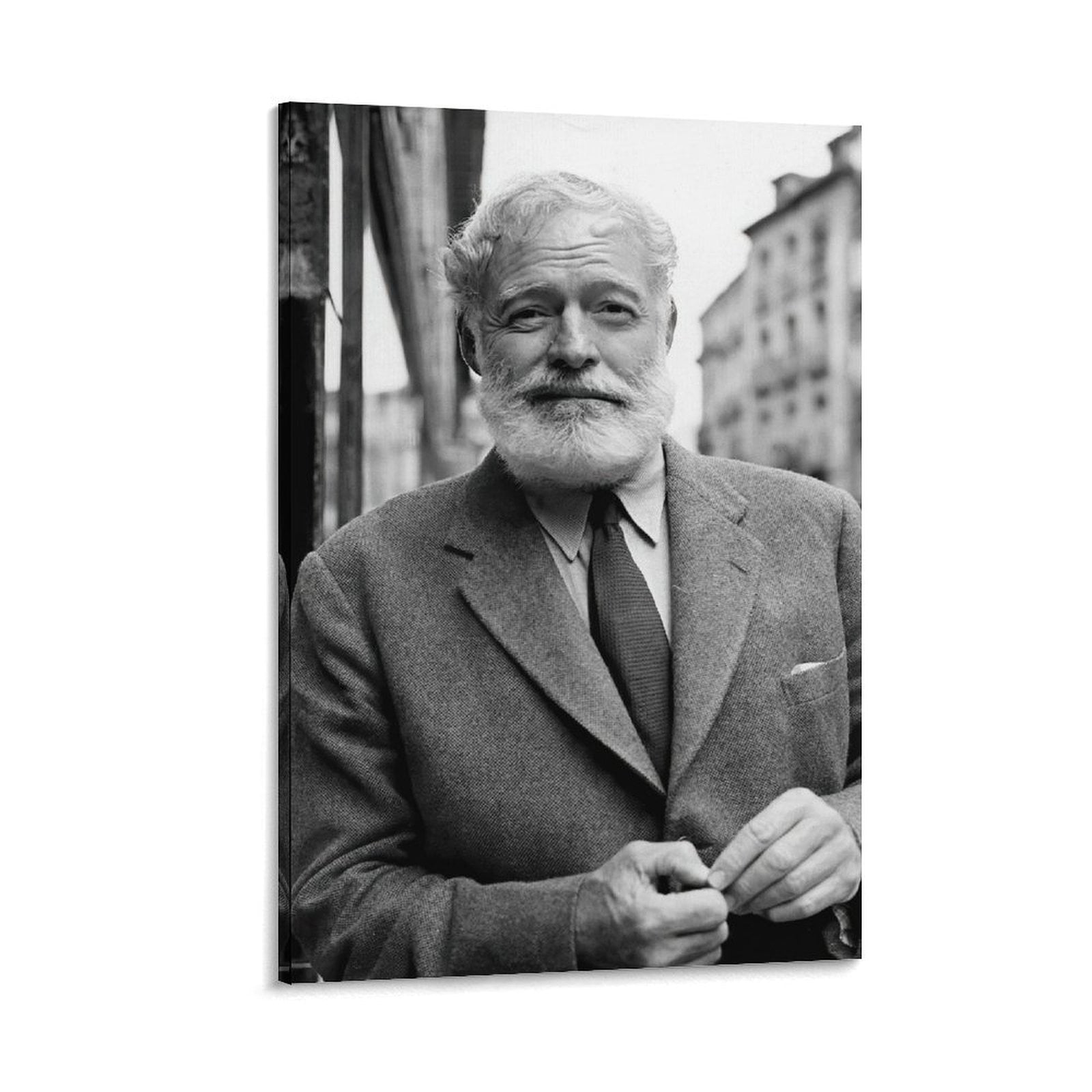 American War Correspondents Ernest Hemingway Poster Painting On Canvas ...