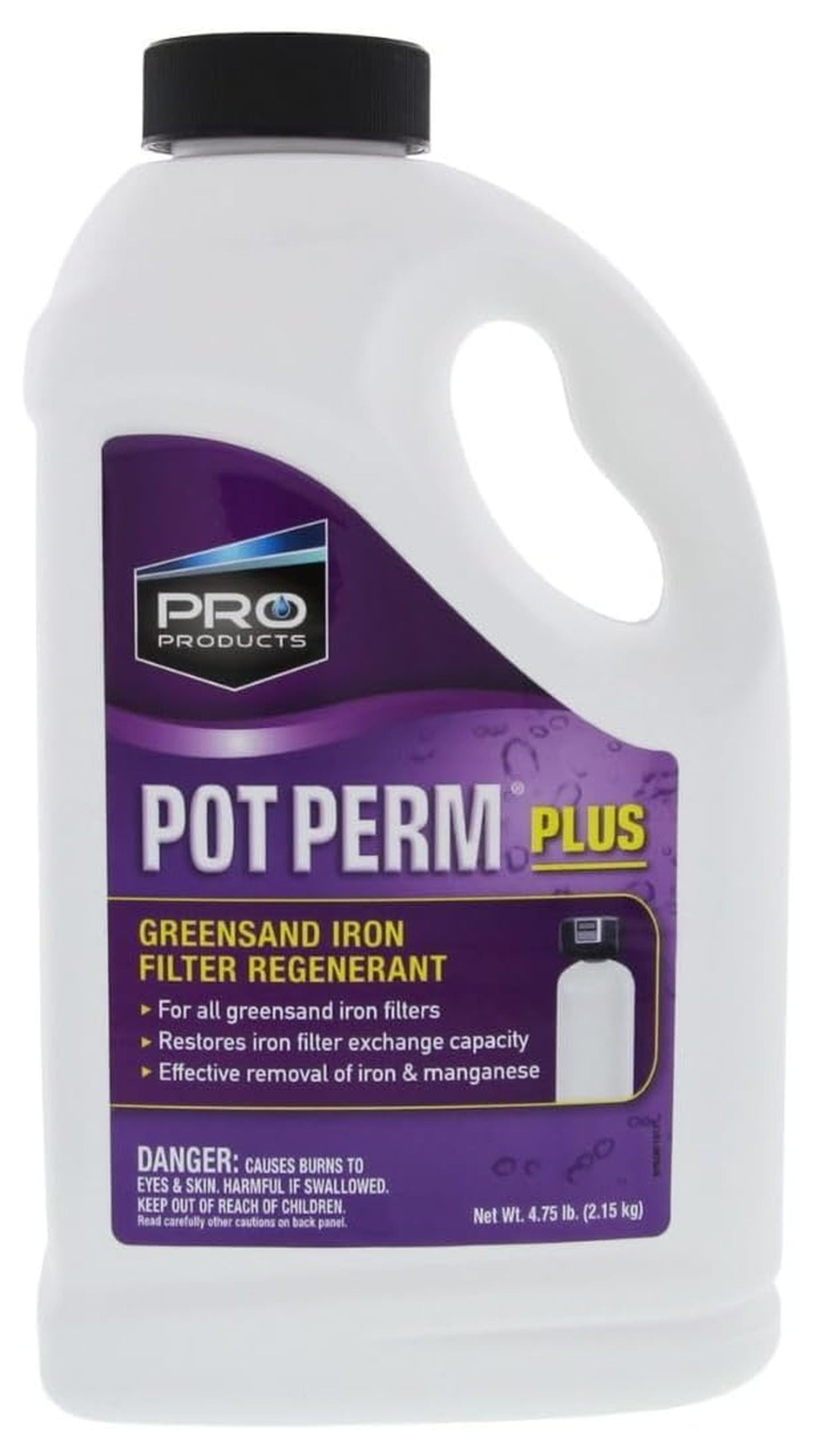 American Water KP65N Pro Products Pot Perm Greensand Iron filter ...
