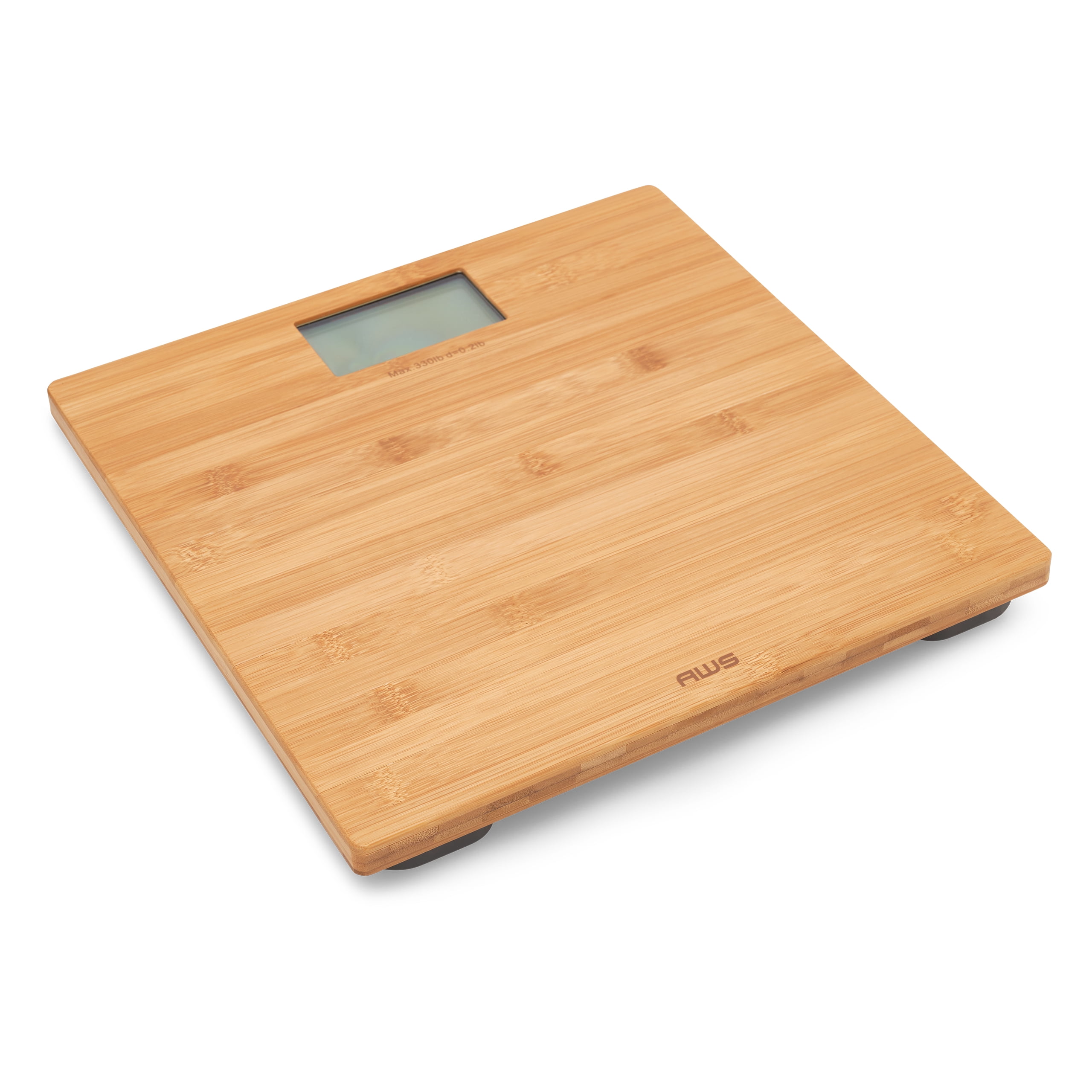 American Weigh Scales - Digital Bathroom Scale with LCD Display - Eco ...