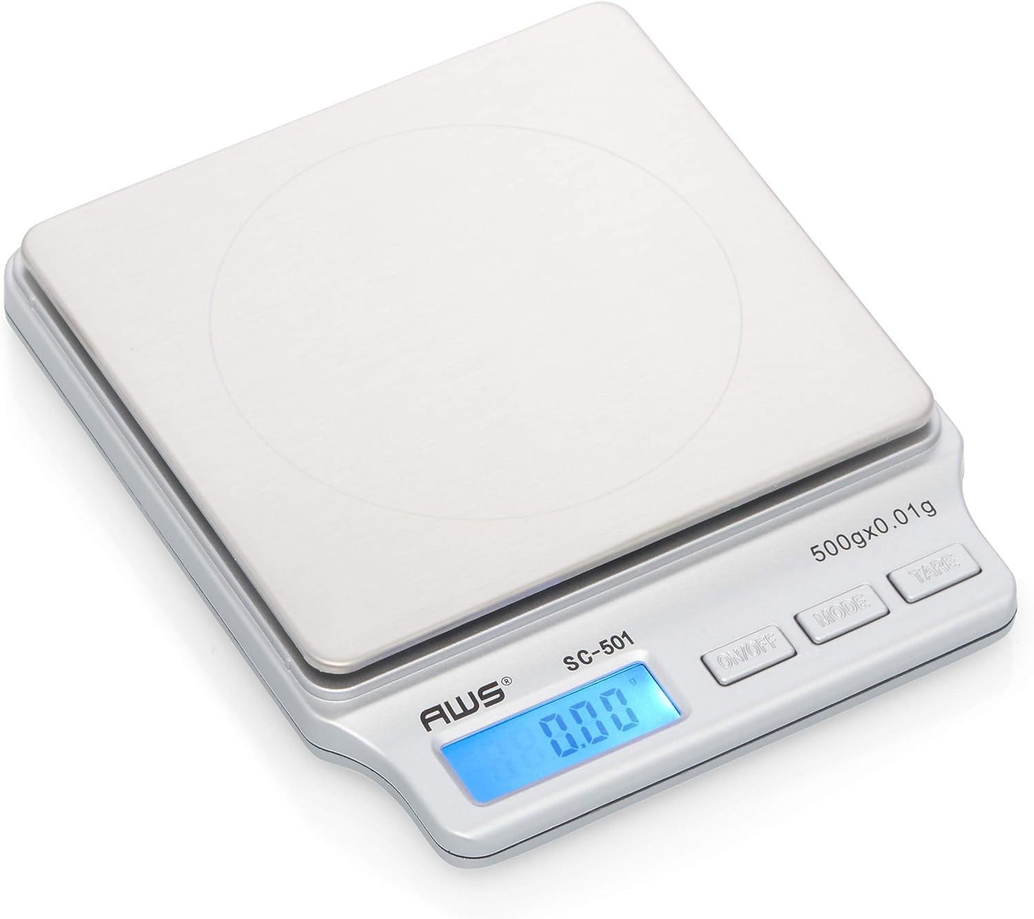 AMERICAN WEIGH SCALES SC Series Precision Digital Kitchen Scale 500g ...