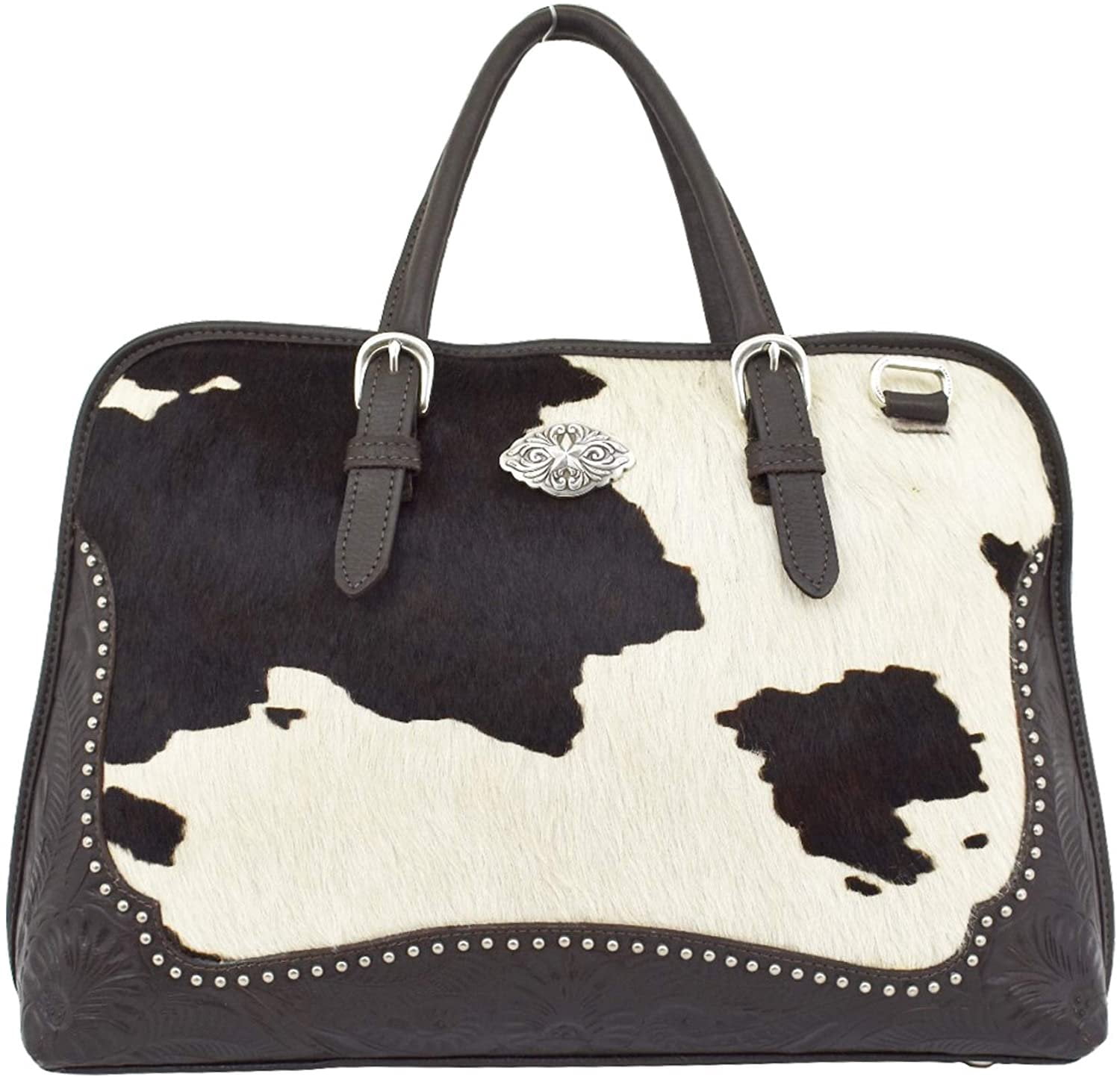 American West Cowtown Zip-Around Smart Briefcase Handcrafted Leather ...