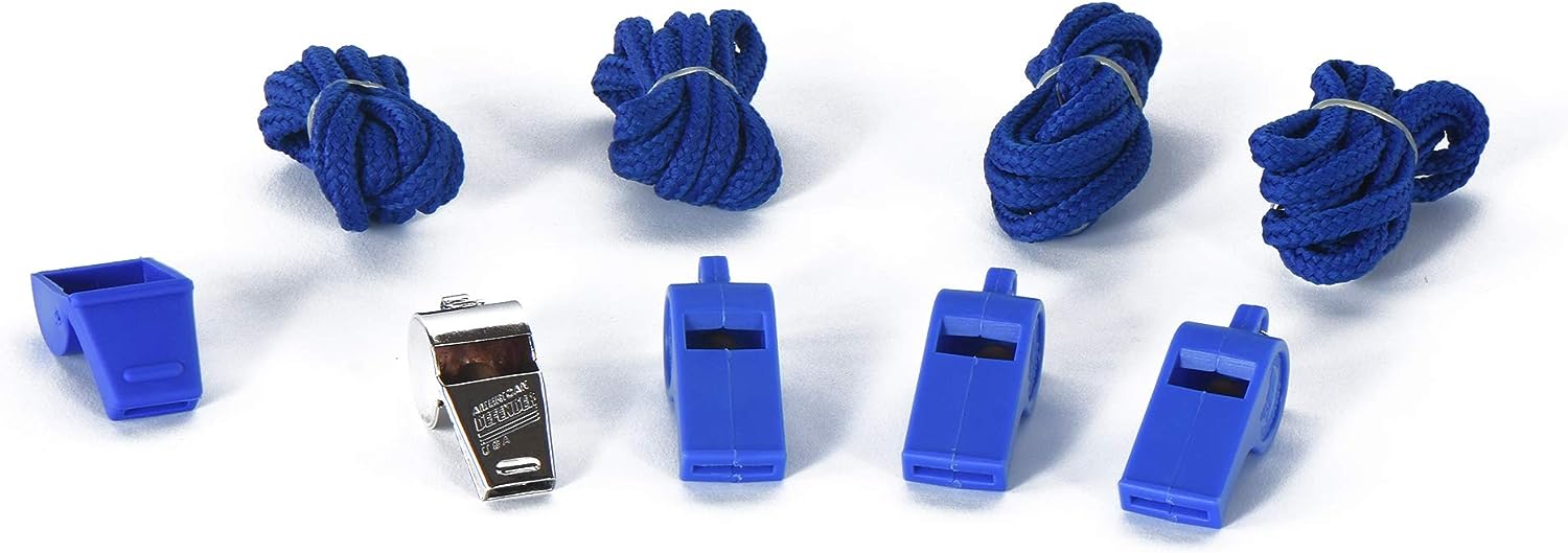 American Whistle Corporation Personal Safety Blue Whistles with ...