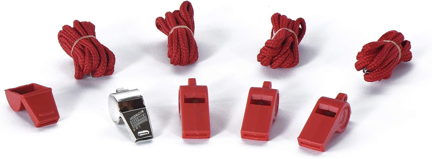 American Whistle Corporation Personal Safety Whistles with Lanyards ...