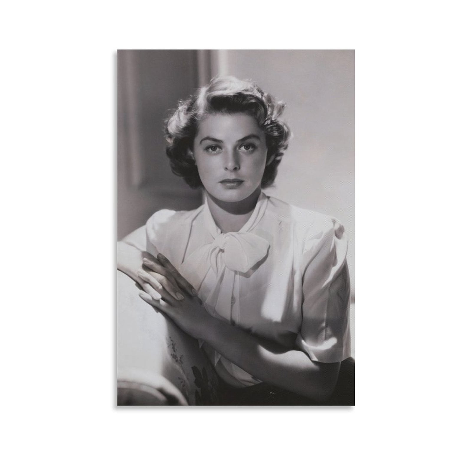 American Women Writers Ingrid Bergman Retro Poster Artworks Picture ...