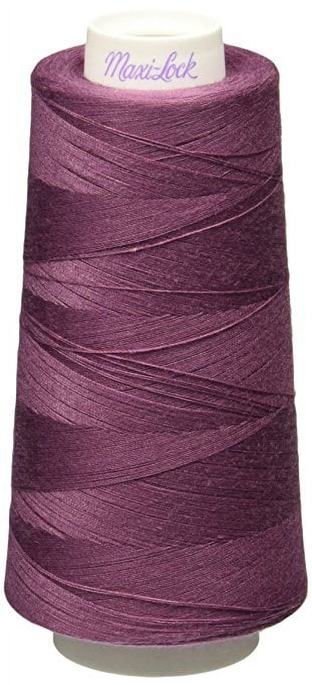 American & Efird 51-44784 Maxi-Lock Cone Thread, 3000-Yard, Boysenberry ...