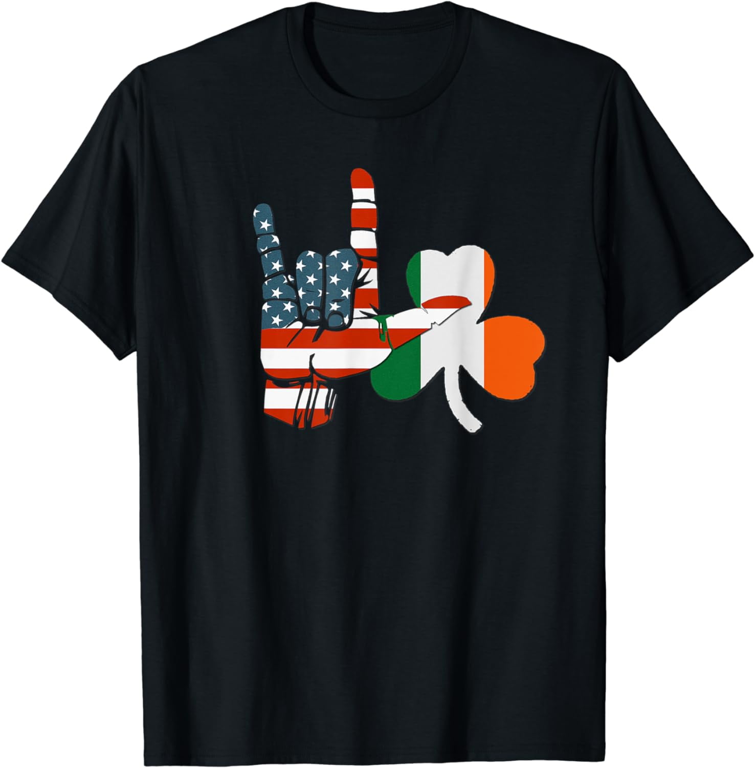 American and Irish Flags, Cute Irish Americans Gift T-Shirt - Walmart.com