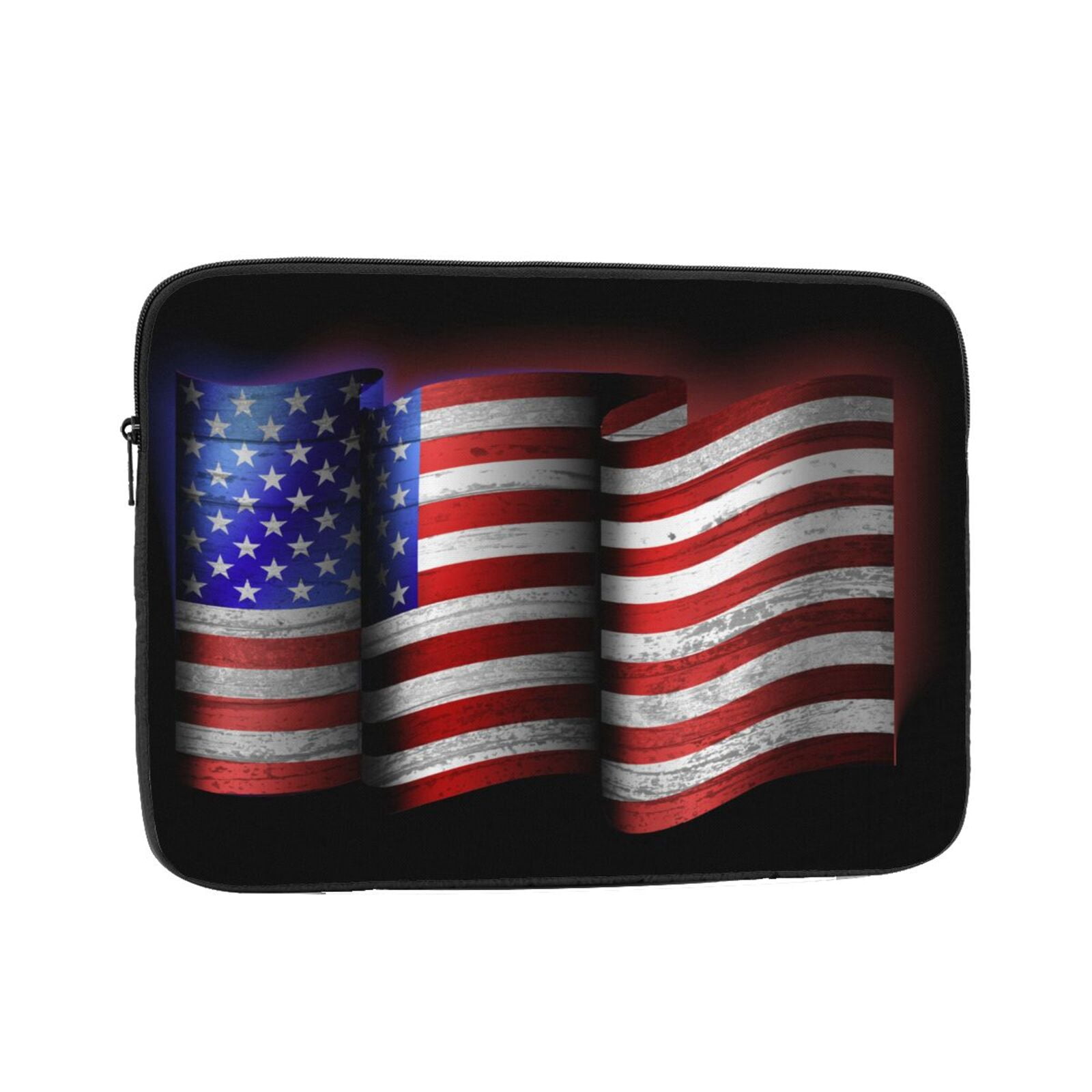 American flag 15 inch Portable Laptop Sleeve Compatible with MacBook ...