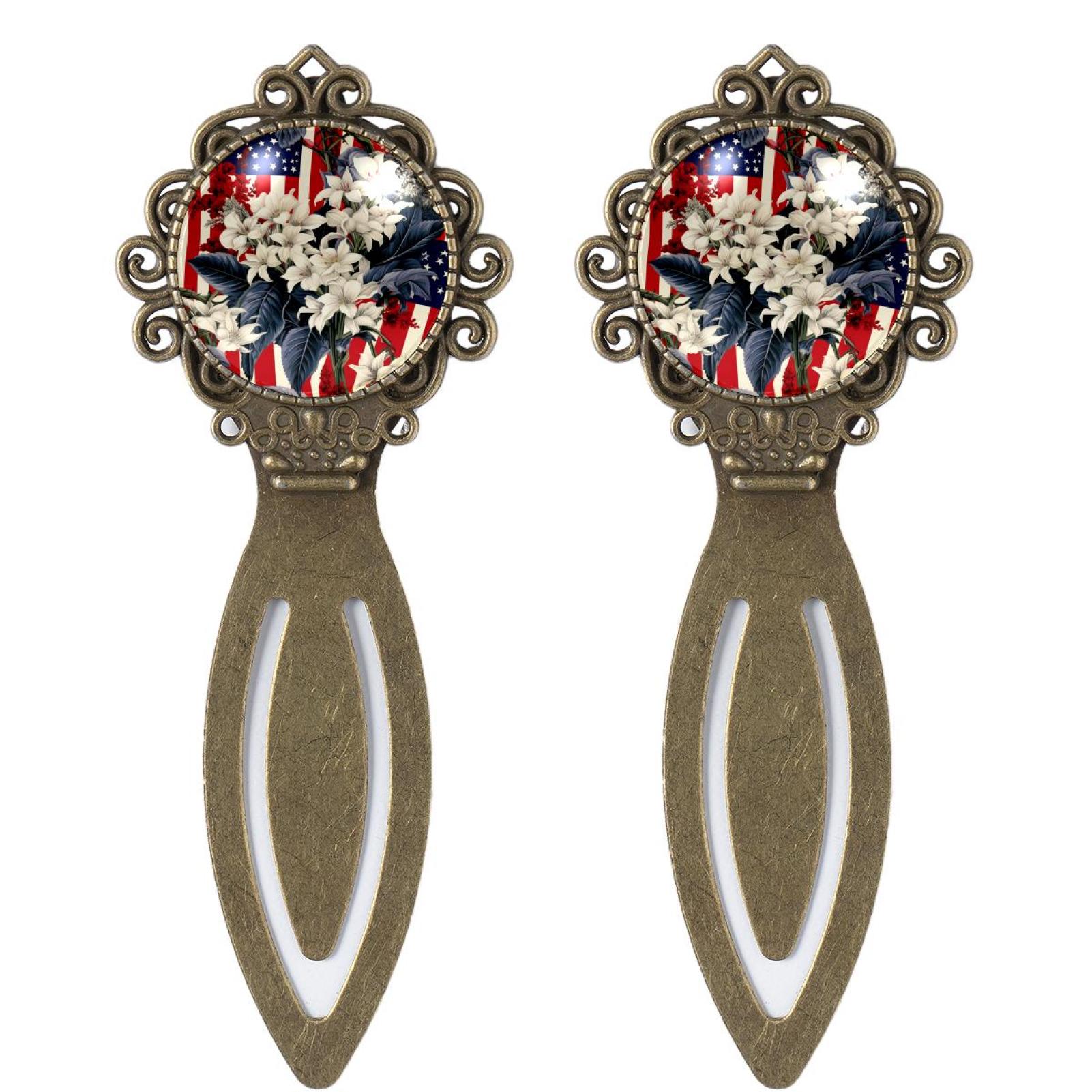 American flag plant Elegant Vintage Copper-Colored Lace Bookmarks - Set ...