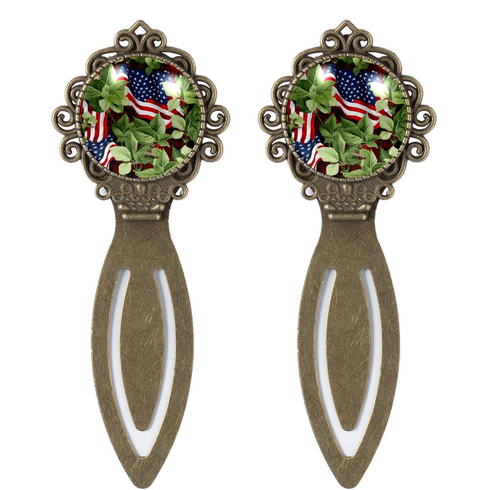 American flag plant Elegant Vintage Copper-Colored Lace Bookmarks - Set ...