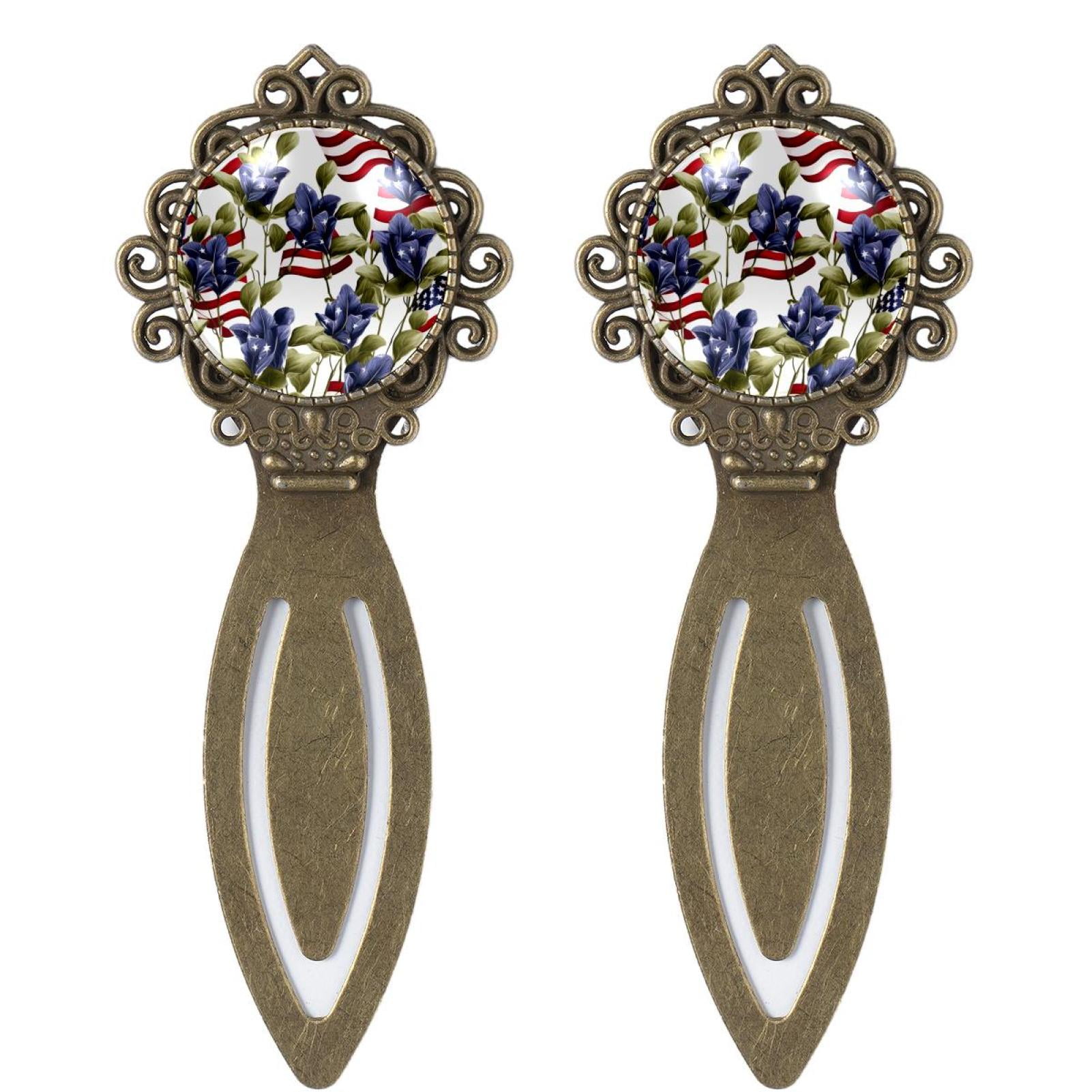 American flag plant Elegant Vintage Copper Lace Bookmarks - Set of 2 ...