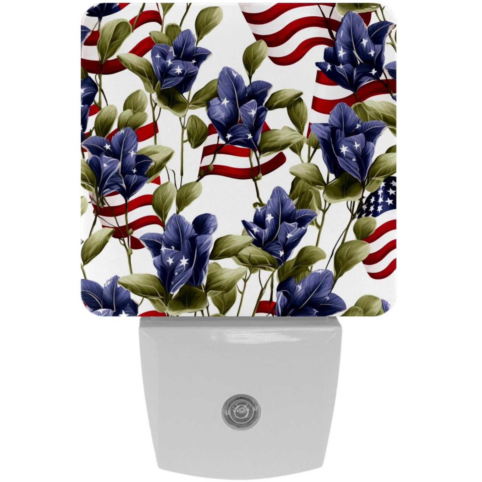 American flag plant LED Square Night Lights - Energy Efficient and ...