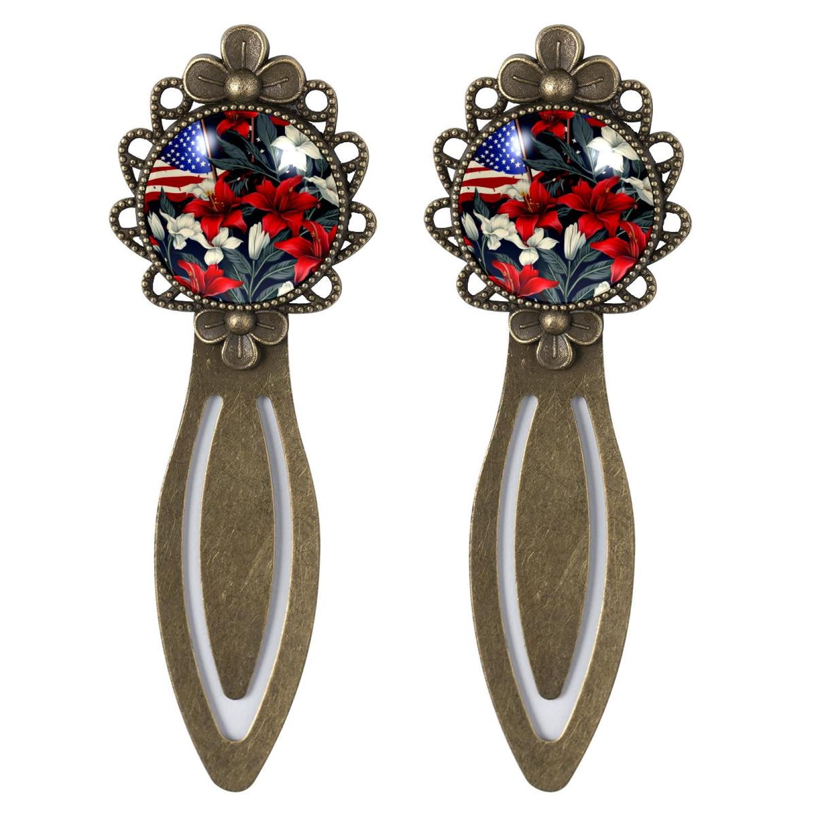 American flag plant Vintage Copper-Colored Lace Bookmarks Set ...