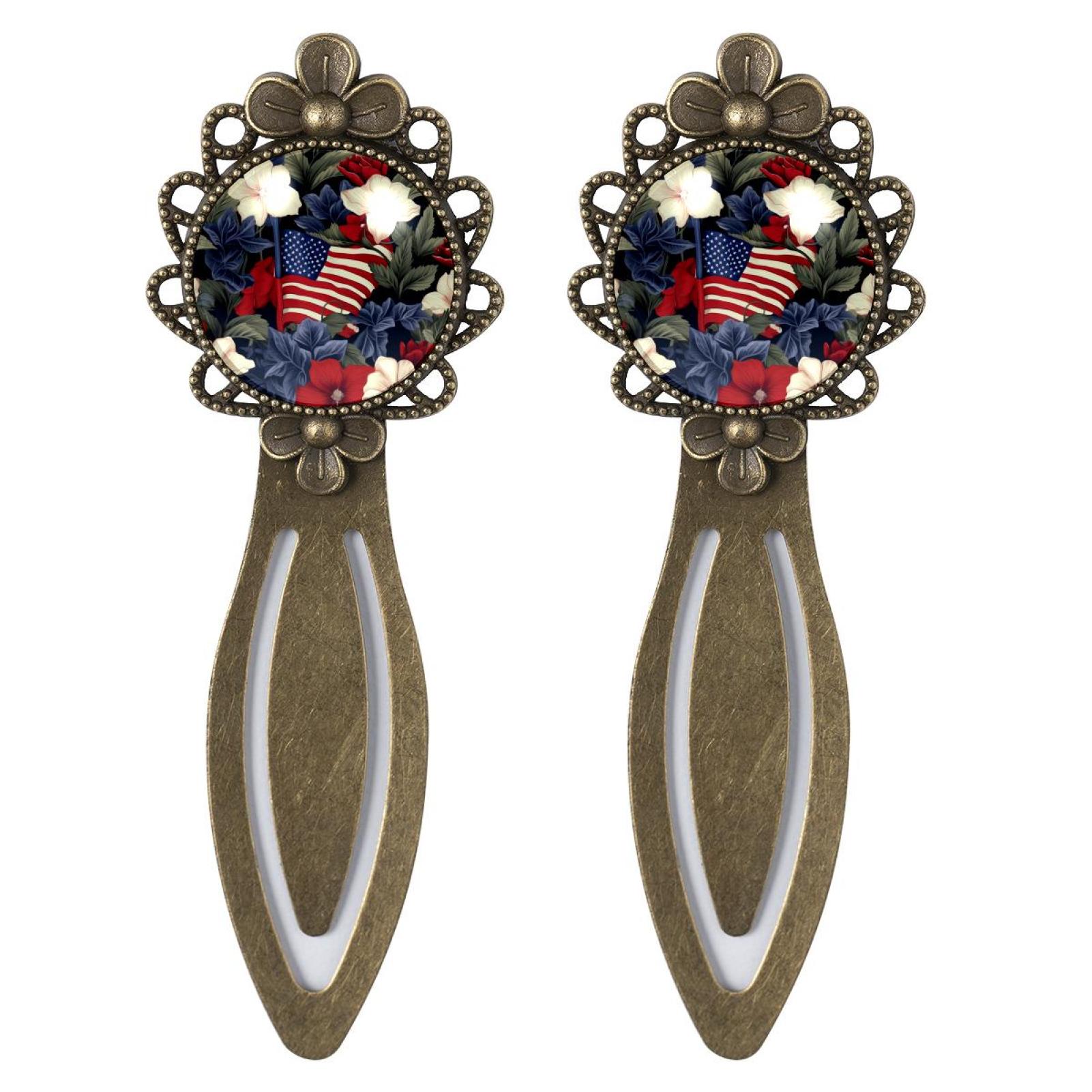 American flag plant Vintage Copper-Colored Lace Bookmarks - Set of 2 ...