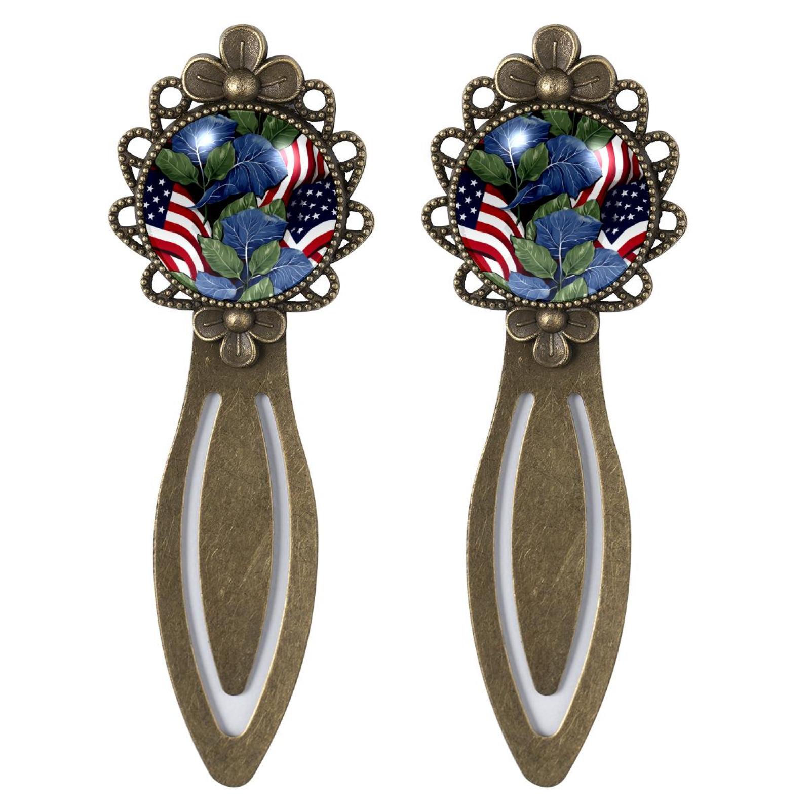 American flag plant Vintage Copper-Colored Lace Bookmarks - Set of 2 ...