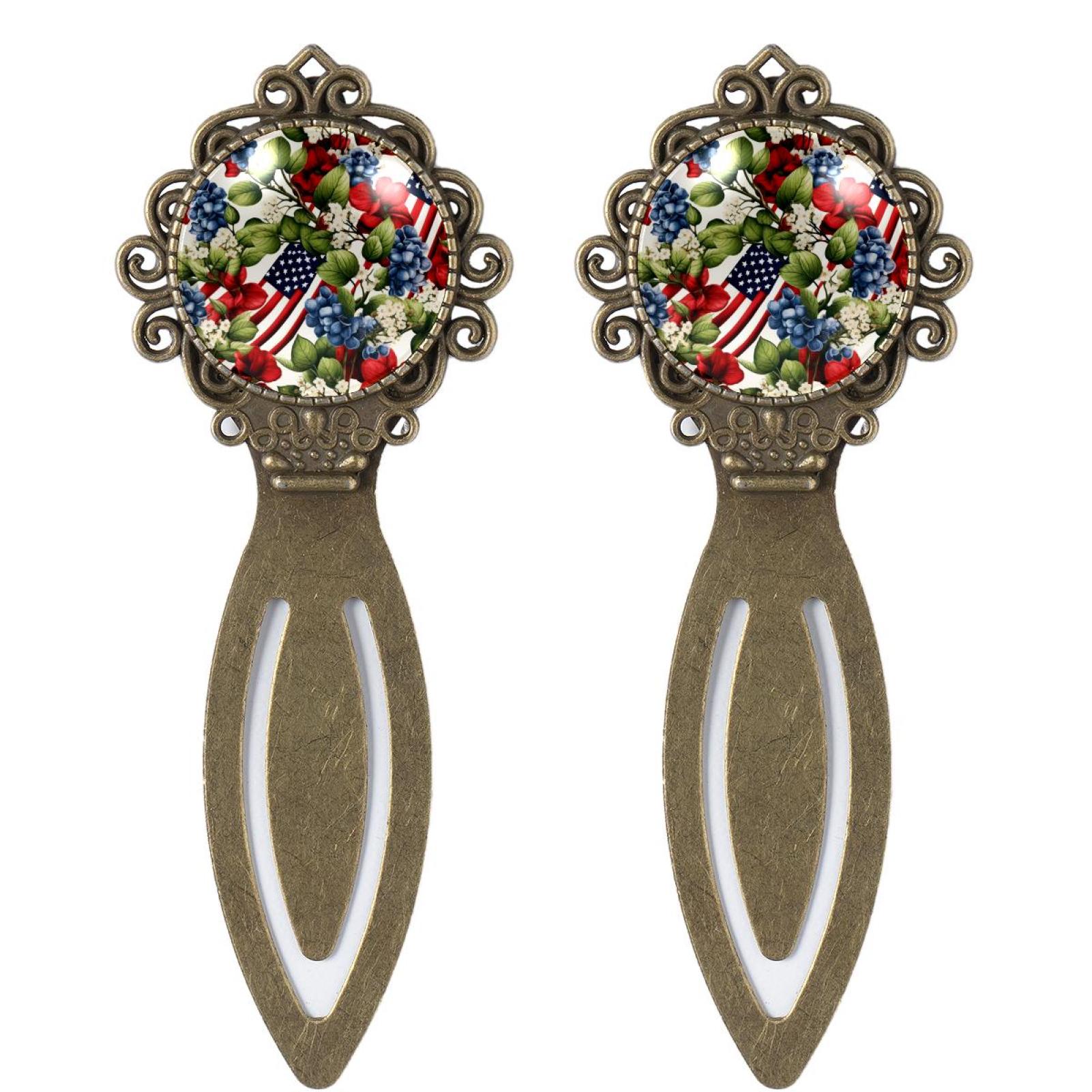 American flag plant Vintage Copper-Colored Lace Bookmarks: Stainless ...