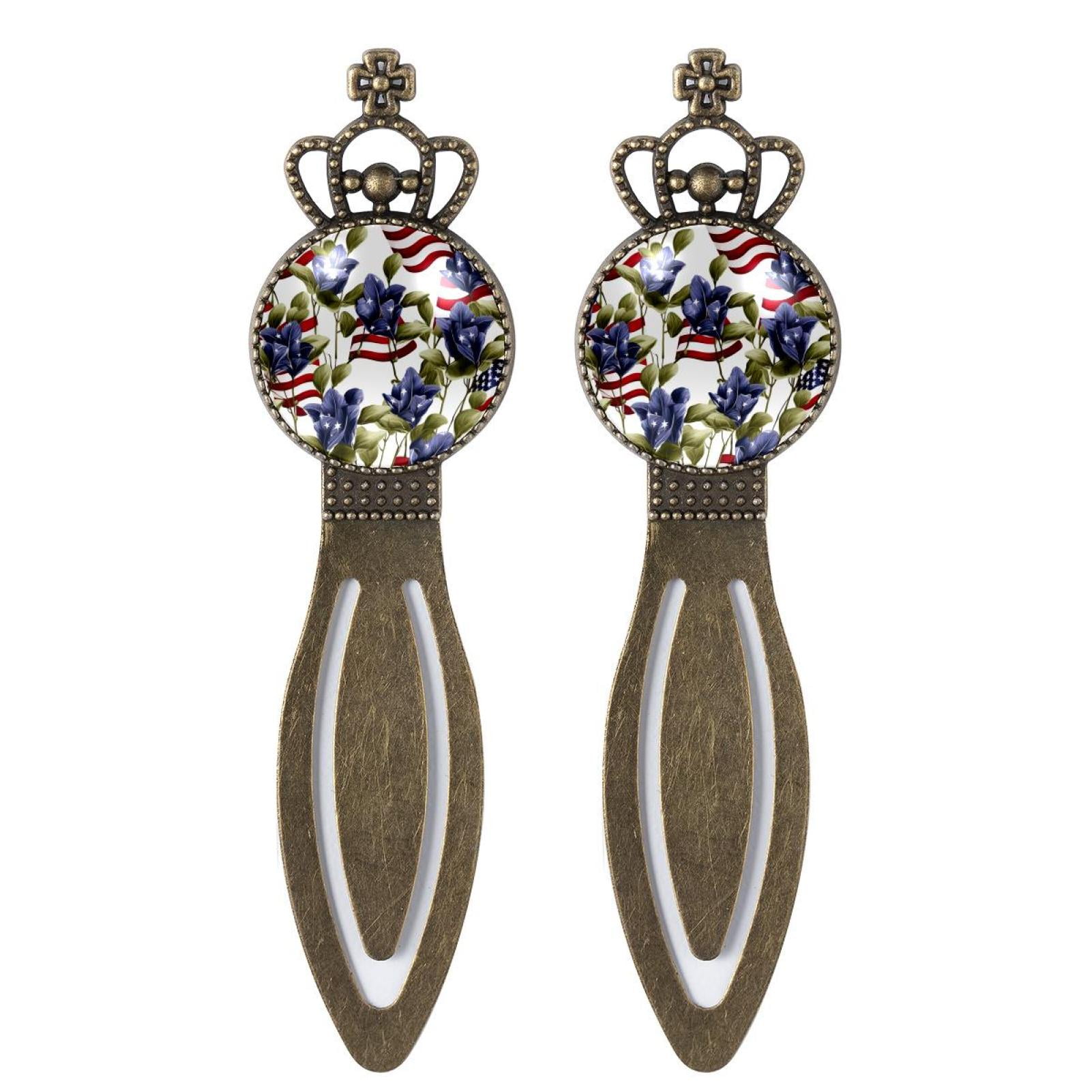 American flag plant Vintage Copper Crown-Shaped Bookmarks Made of ...