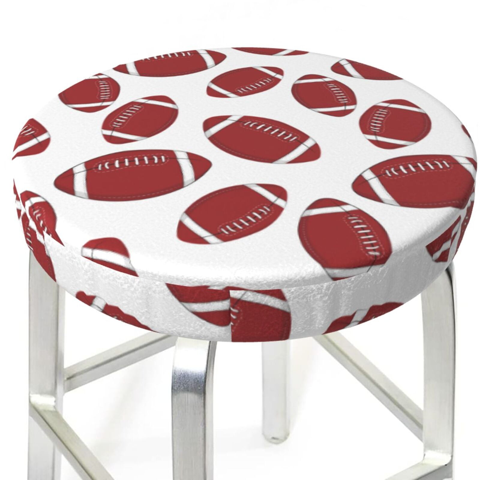 American football cute Bar Stool Covers, 12-14 Inch Bar Stool Covers ...