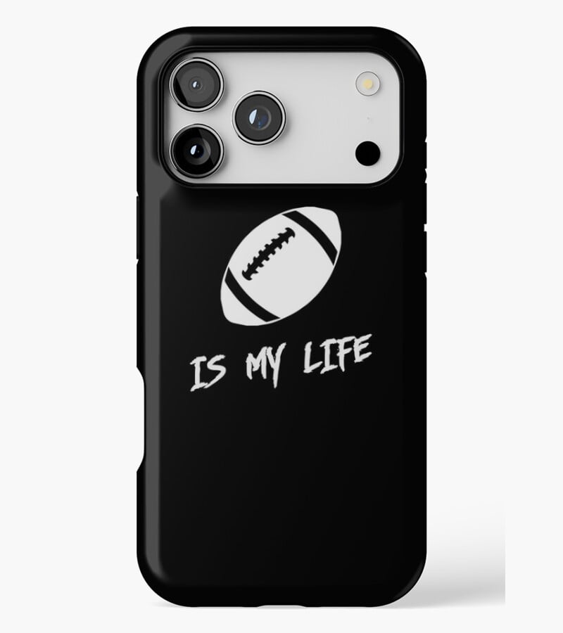 American football is my life M2638, Protective Case for iPhone 17 16 15 ...