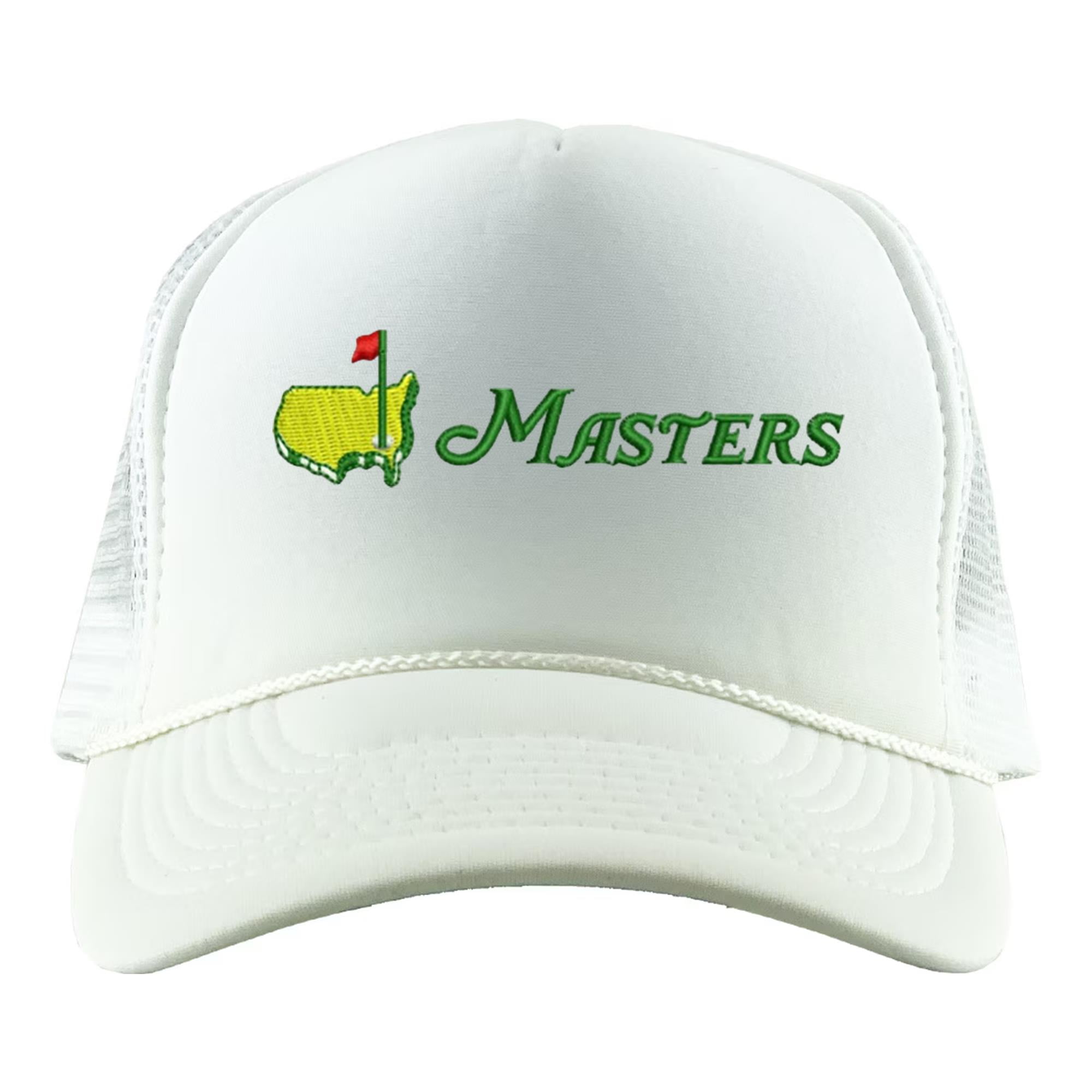 American golf master embroidered snapback trucker hat for country club ...