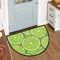 American-style semicircular floor mat entrance door mat dirt-resistant ...