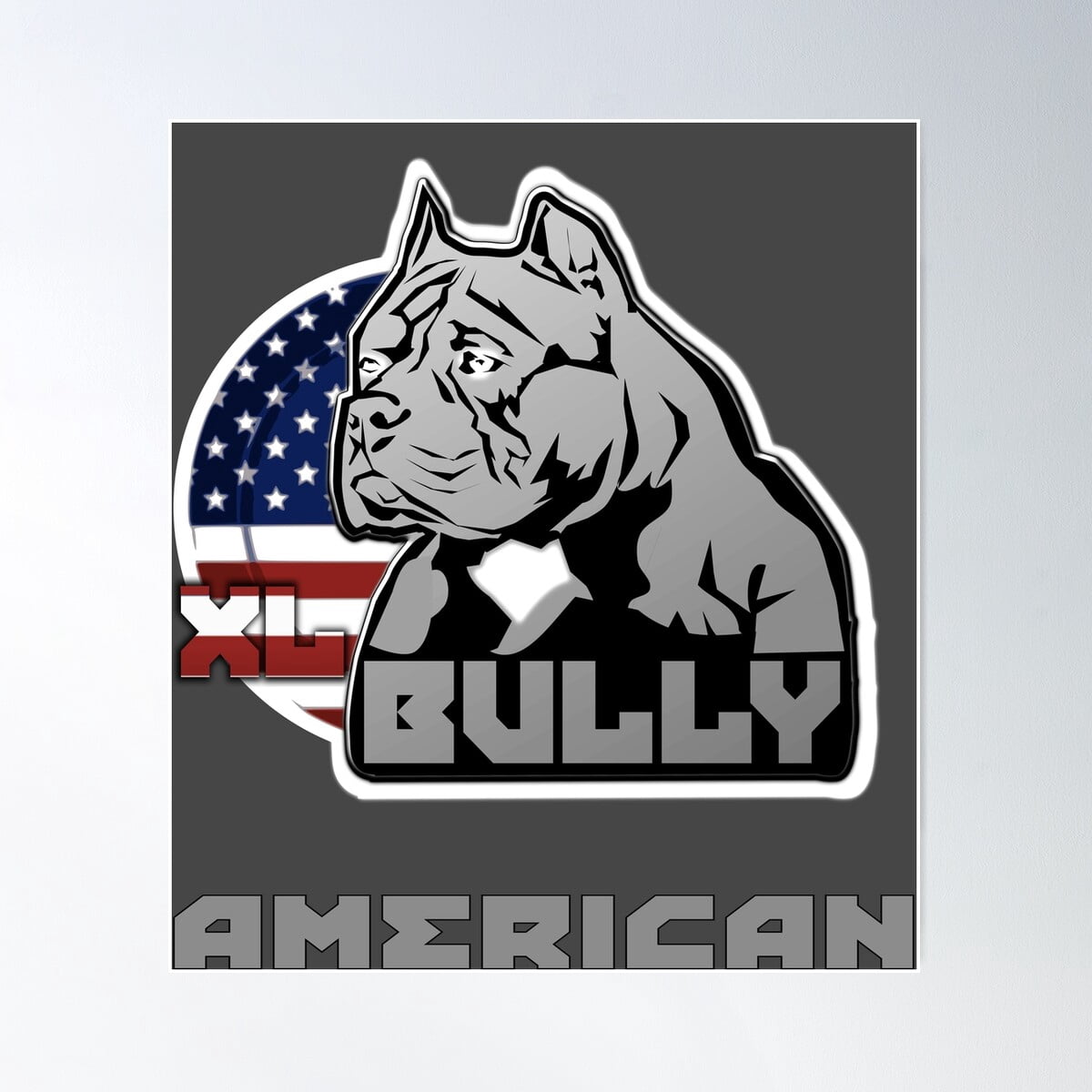 American xl bully Poster, 8x12 UNFRAMED - Walmart.com