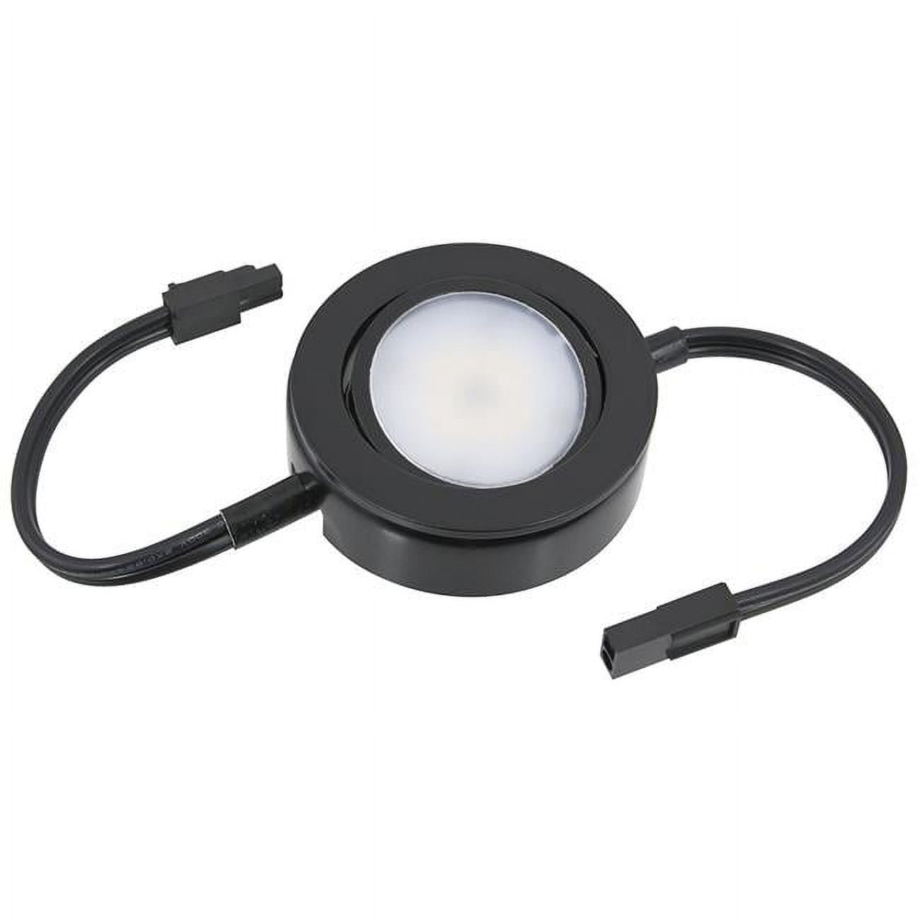 AmericanLighting Dimmable LED Puck Light - Black - Walmart.com