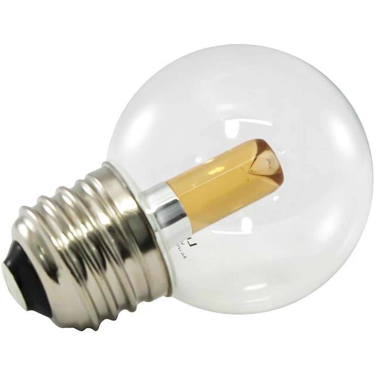 AmericanLighting PG50-E26-UWW Dimmable LED Globe Light Bulbs - 1.4 watt ...
