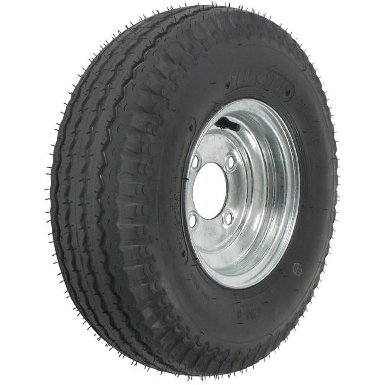 Americana AMW-30590 480-12 4.8-12 Load C 4 Lug Tire & Rim Spoke ...