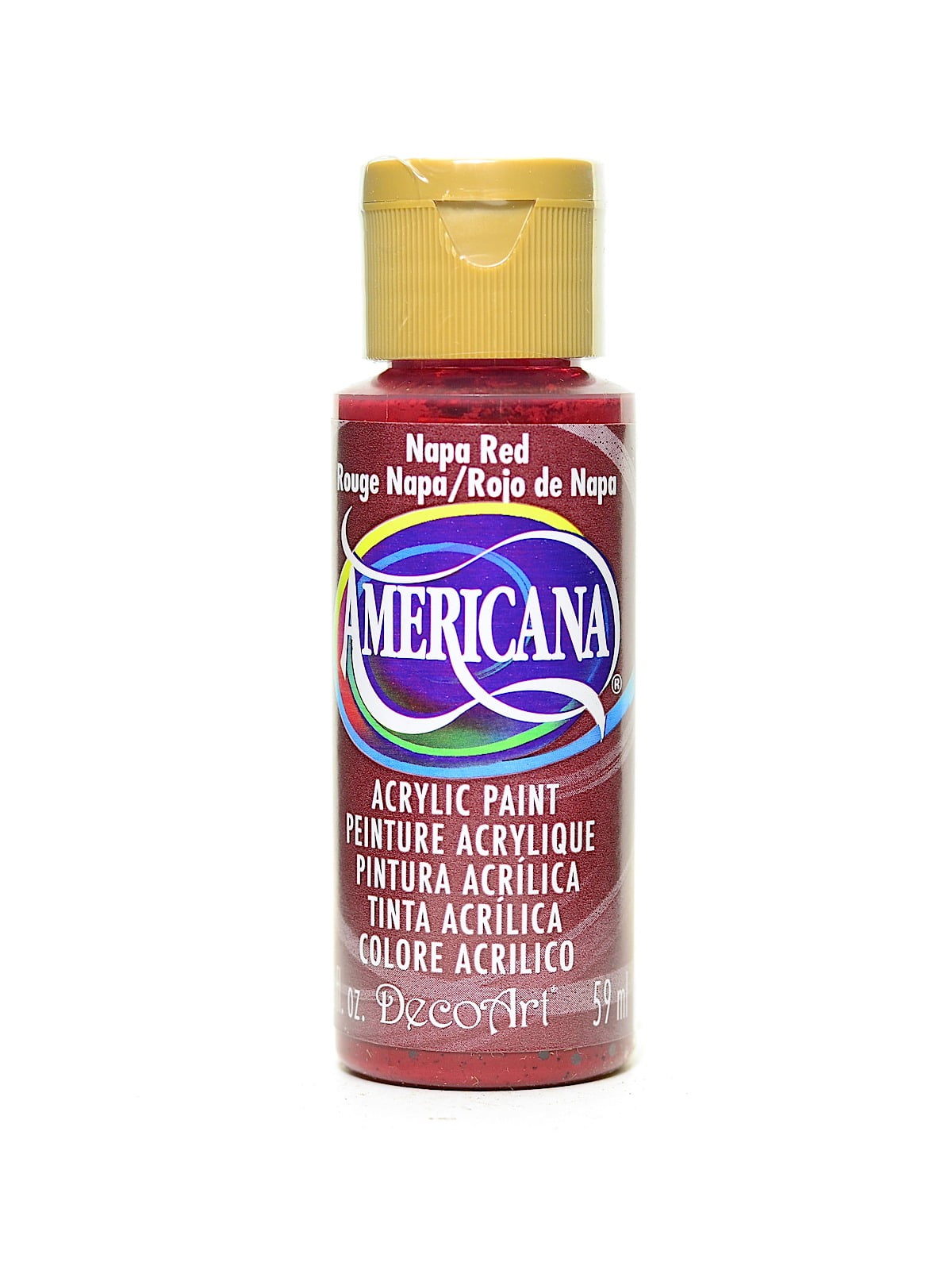Americana Acrylic Paints Napa red, 2 oz. (pack of 8) - Walmart.com