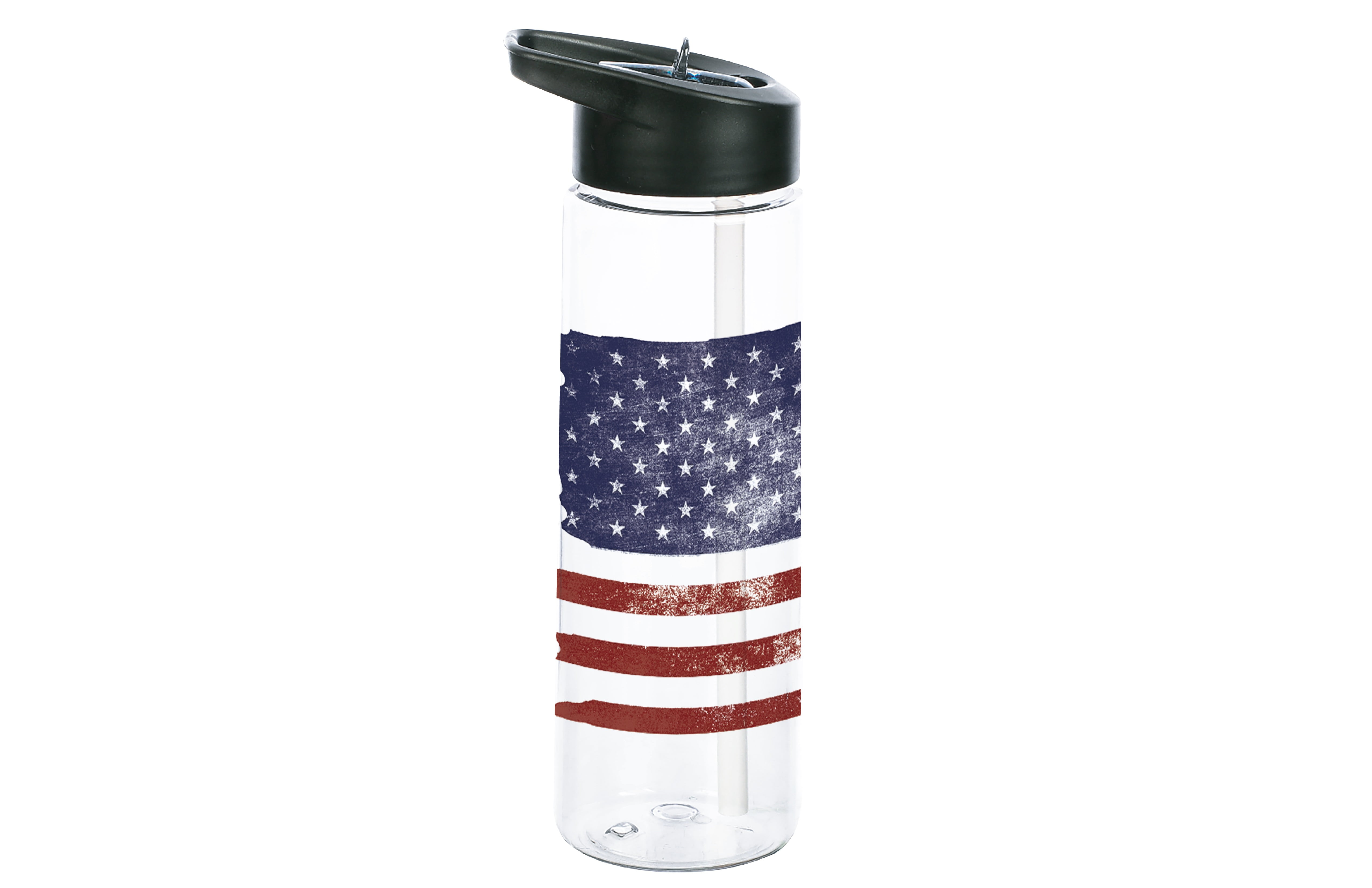 Americana American Flag 24 Oz Plastic Water Bottle - Walmart.com
