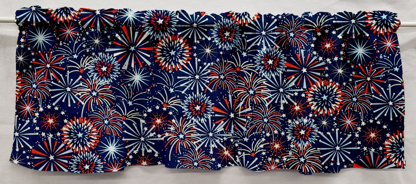 Americana Curtain Panels by Penny's Needful Things (Set of 2) 24 Inch ...