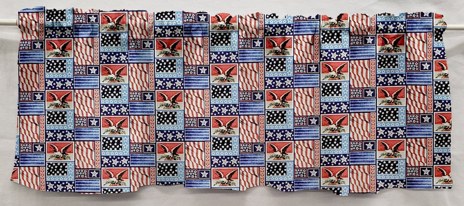 Americana Curtain Panels by Penny's Needful Things (Set of 2) 72 Inch ...