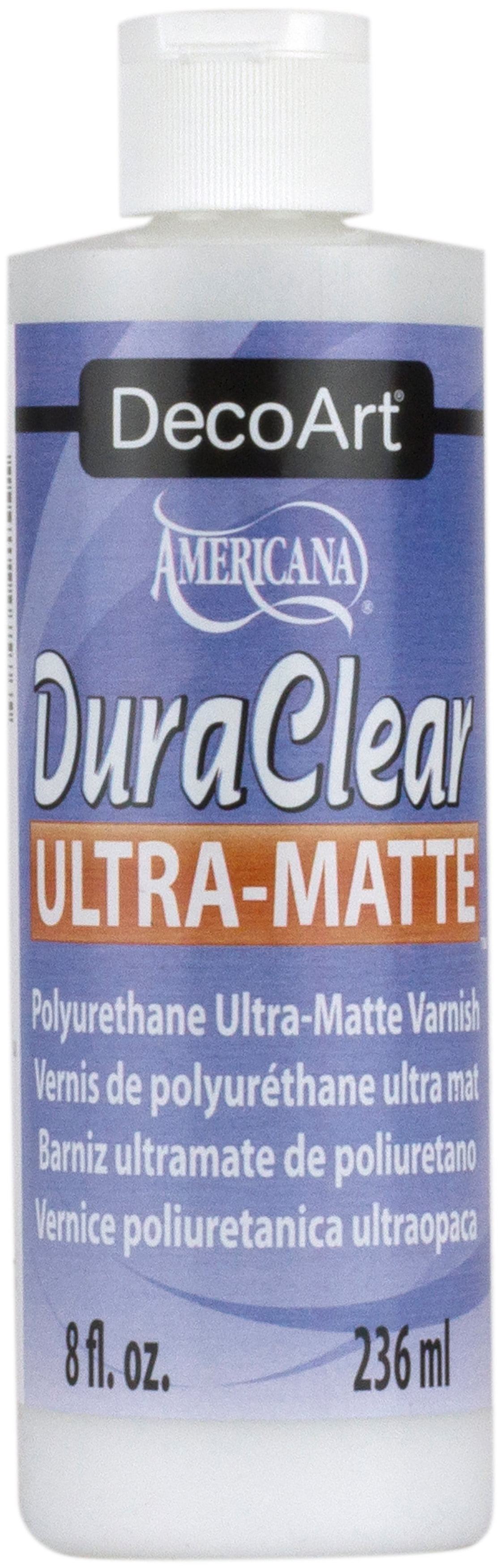 DecoArt Americana DuraClear Ultra Matte Varnish, 8oz - Walmart.com
