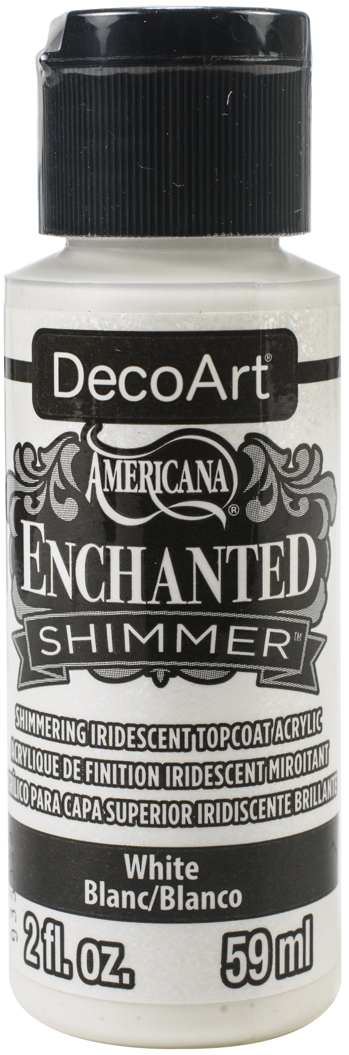 Americana Enchanted Shimmer Paint 2oz-White - Walmart.com