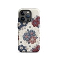 Americana Floral Bouquets Tough Phone Case for iPhone 15, Patriotic ...