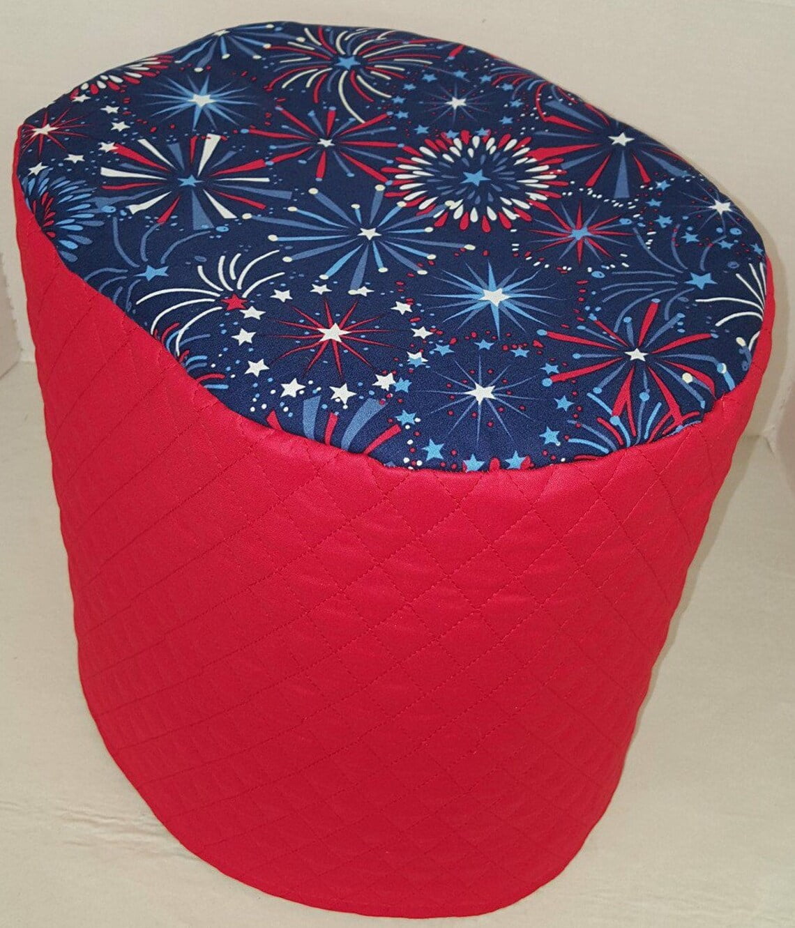 Americana Food Processor Cover by Penny's Needful Things (Quilted Red ...