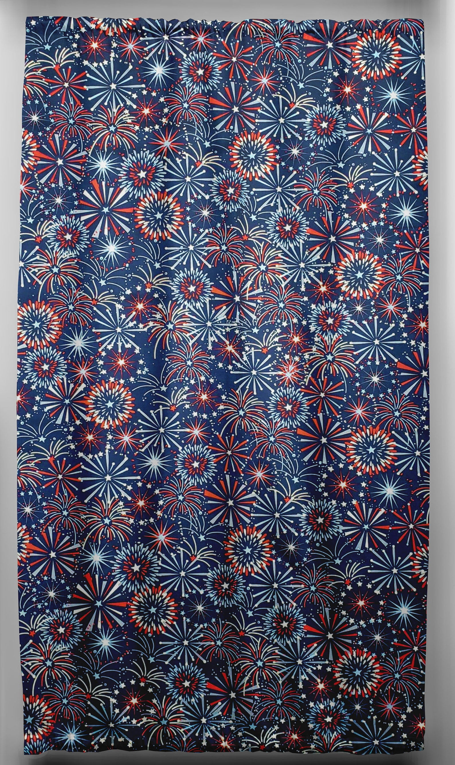 Americana French Door Curtain Panel with Tie Back by Penny's Needful ...