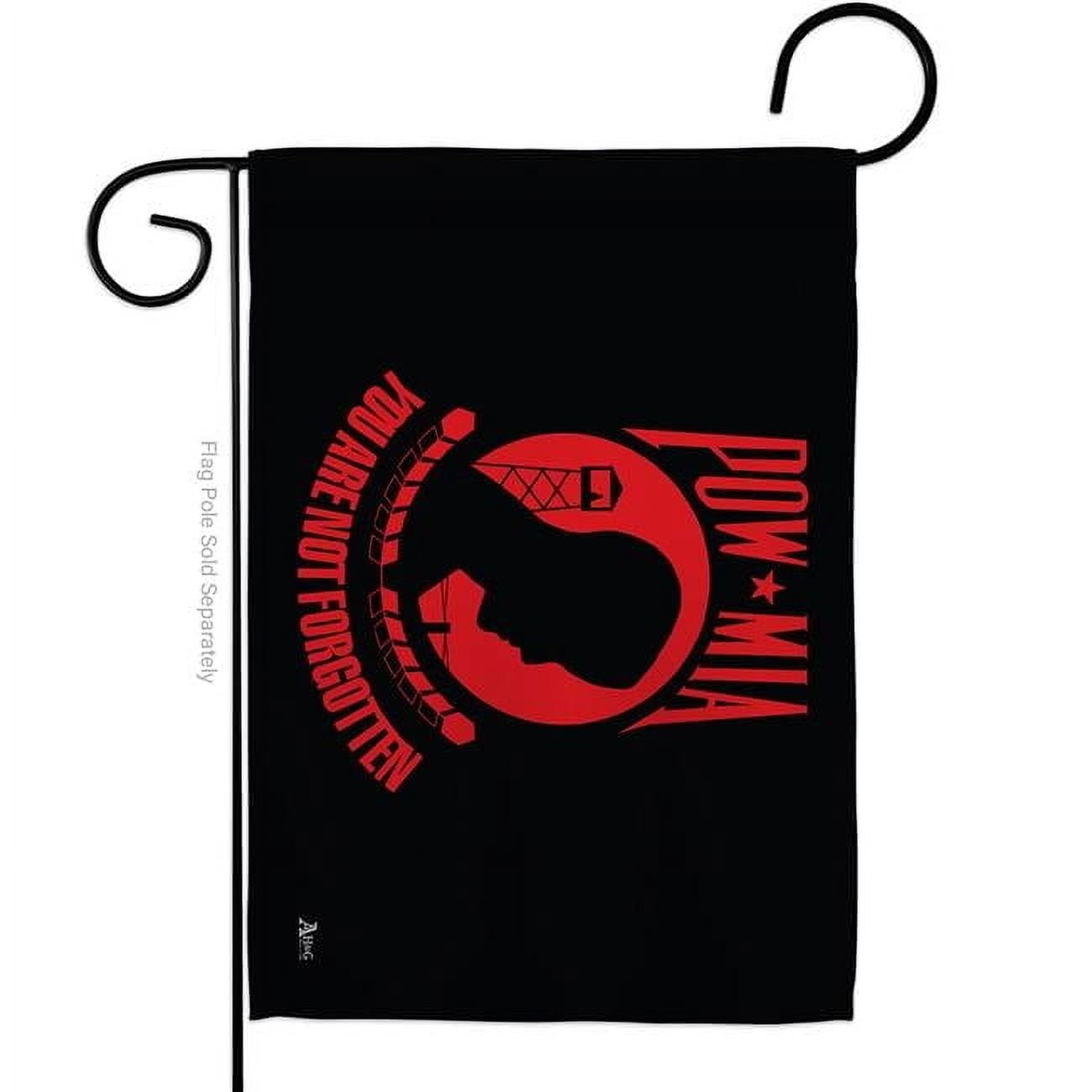 Americana Home & Garden G142342-BO 13 x 18.5 in. Red POW & MIA Garden ...