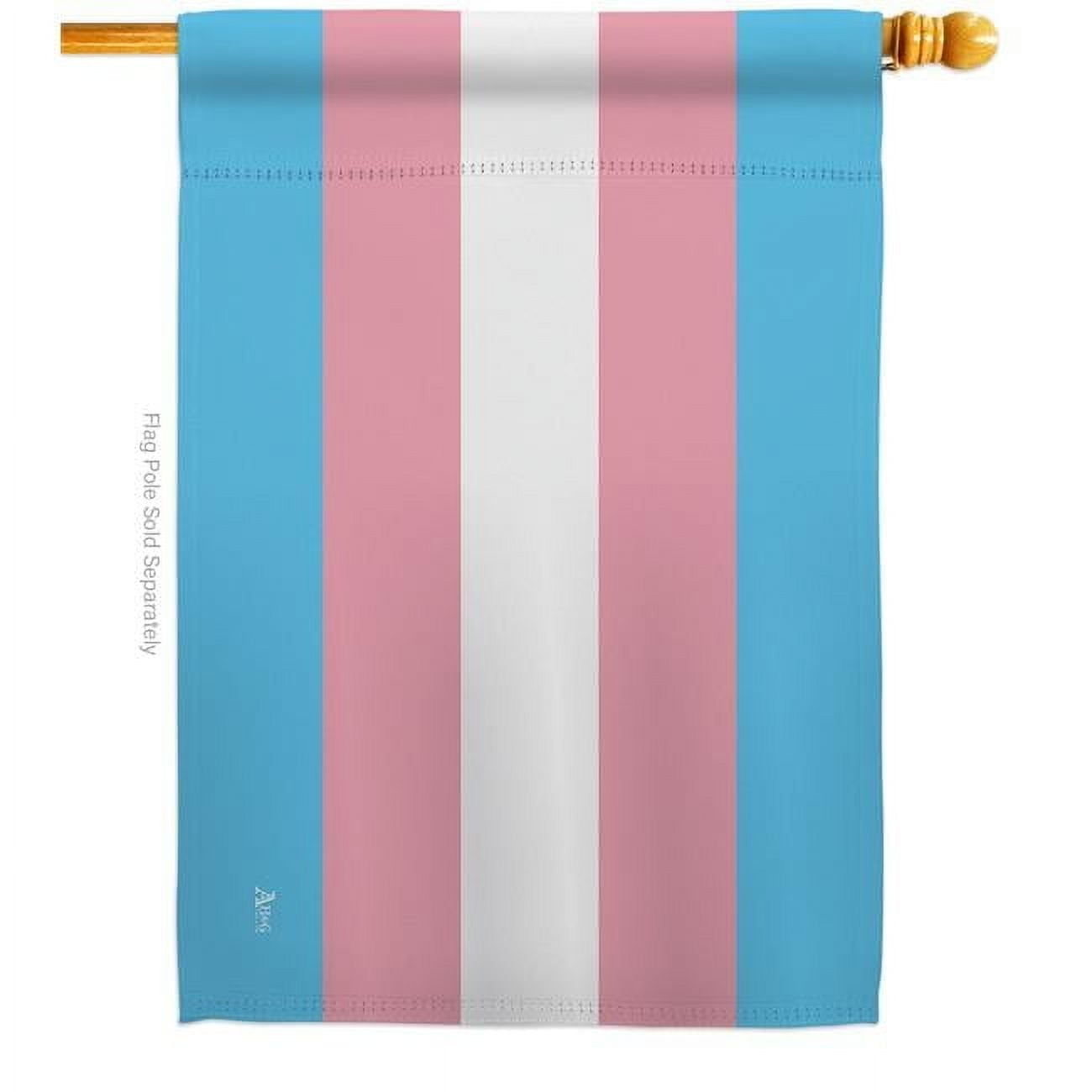 Americana Home & Garden H148024-BO Transgender Support Pride 28 x 40 in ...