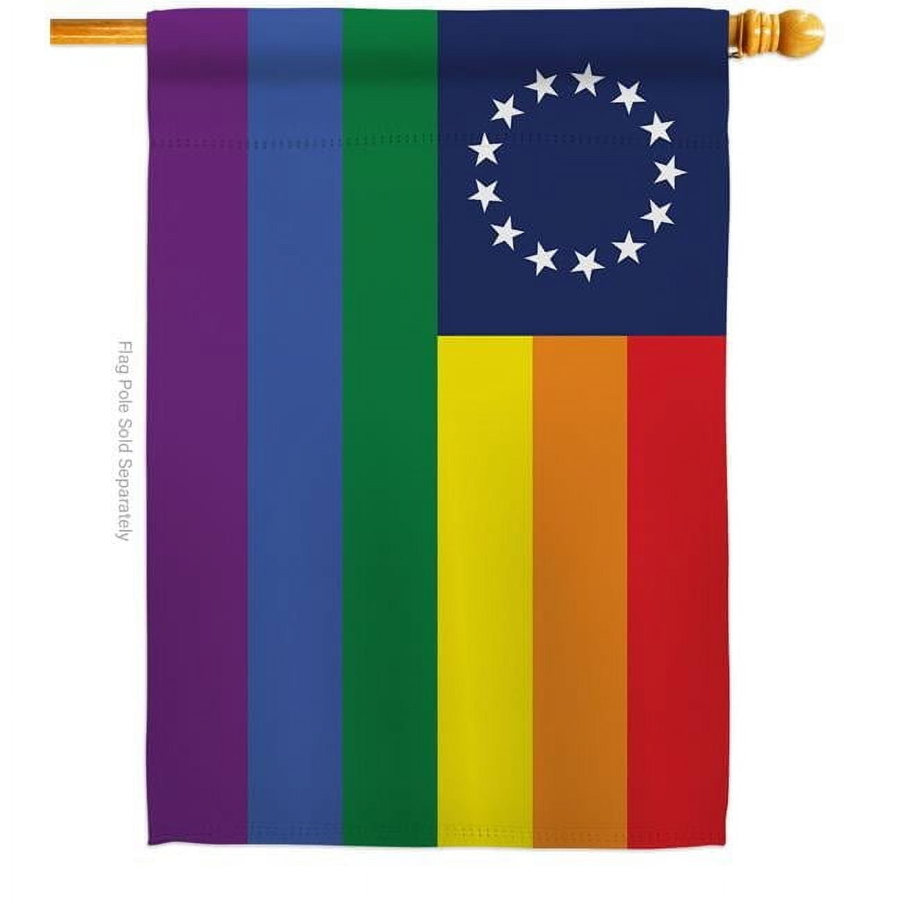 Americana Home & Garden H148668-BO Betsy Ross Pride Support 28 x 40 in ...