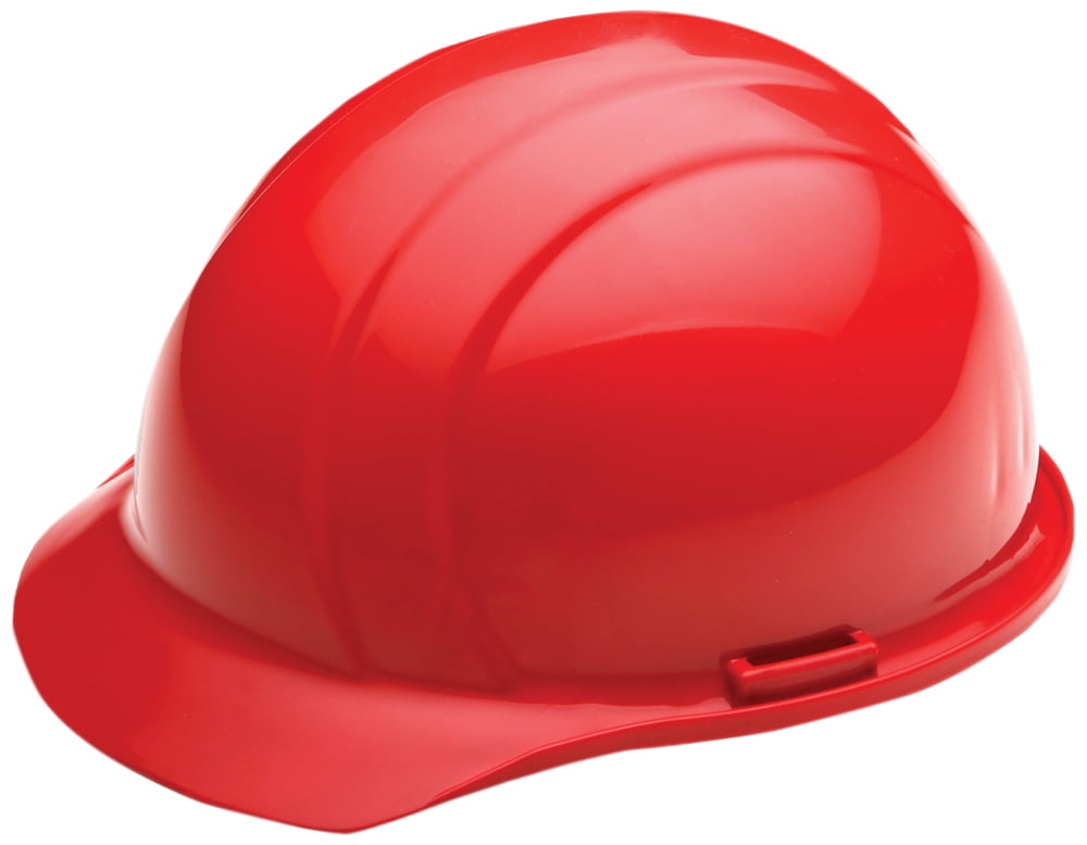 Americana Mega Ratchet Cap Style Hard Hat, Red - Walmart.com