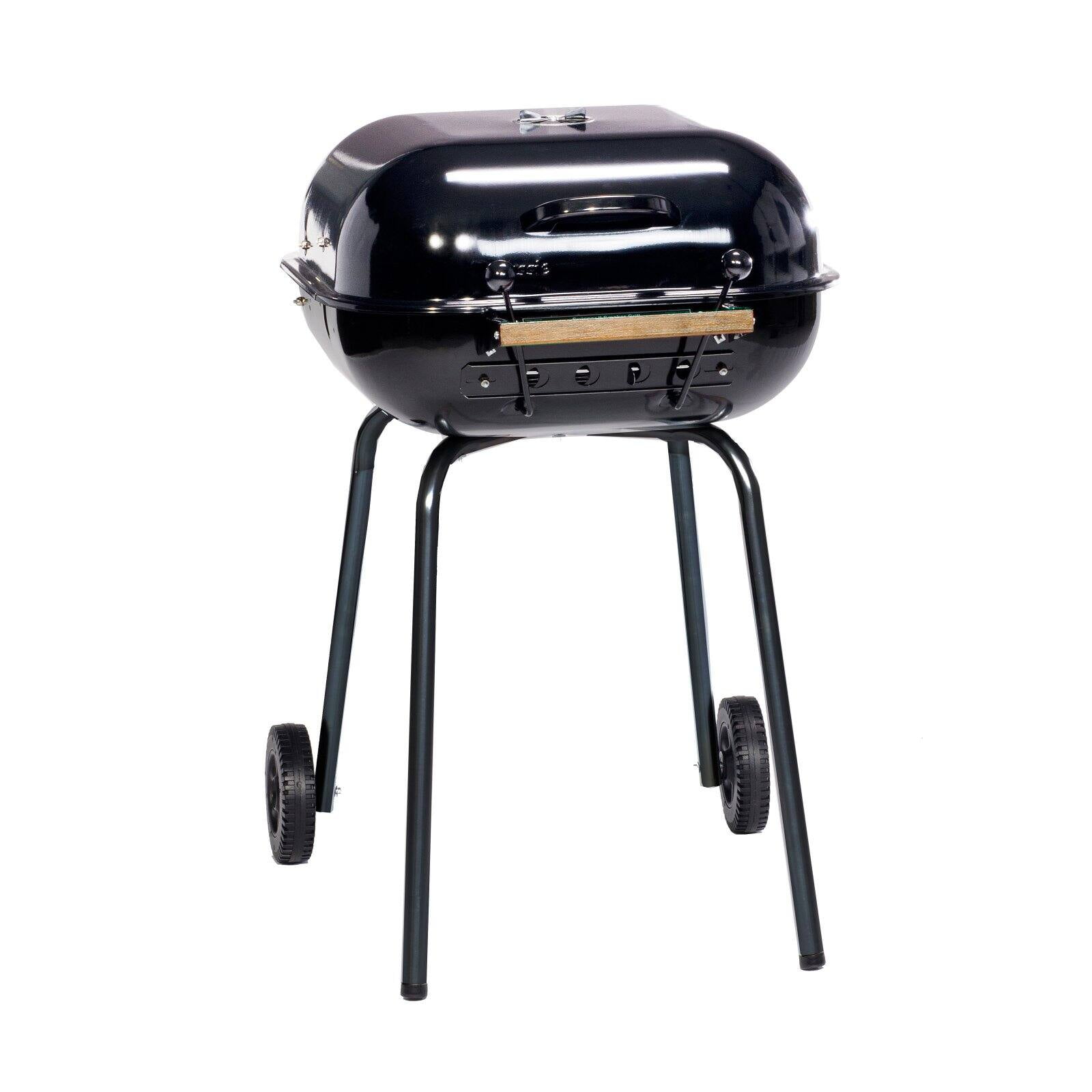 Americana Swinger 332 Sq. Inch Charcoal Steel Grill - Black - Walmart.com