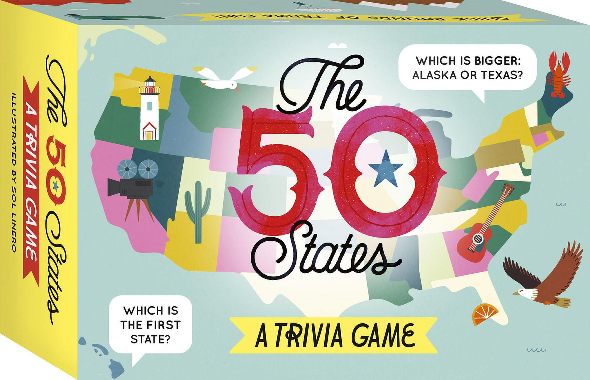 The 50 States: The 50 States: A Trivia Game : Test your knowledge of ...