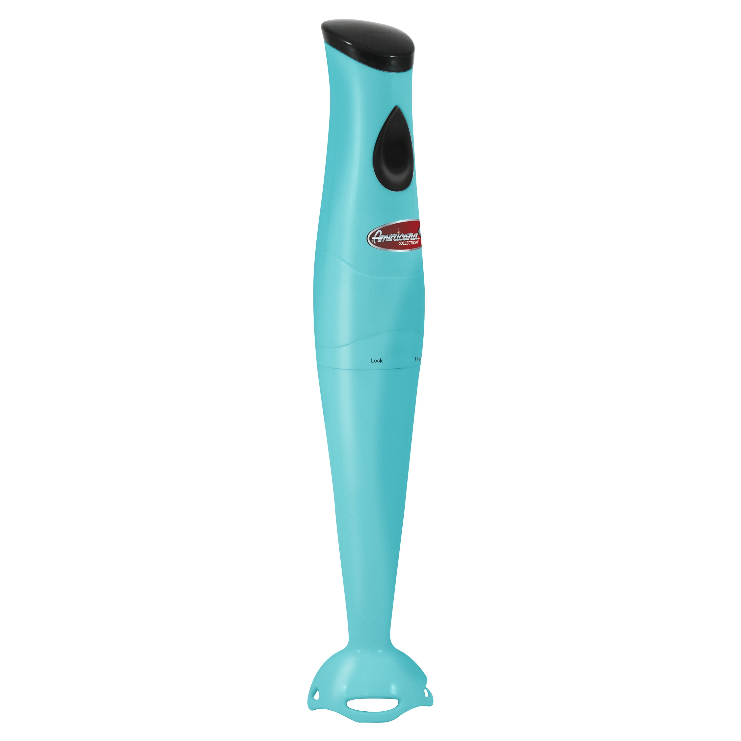 Americana by Elite EHB-2425BL Hand Blender with Detachable Wand - Blue ...