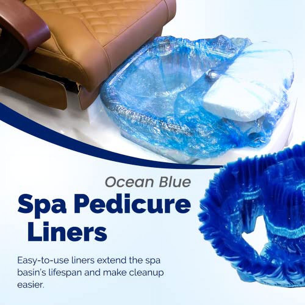 Americanails Premium Spa Pedicure Liners, Fits All Pedicure Spas, Salon Quality Sanitary ...